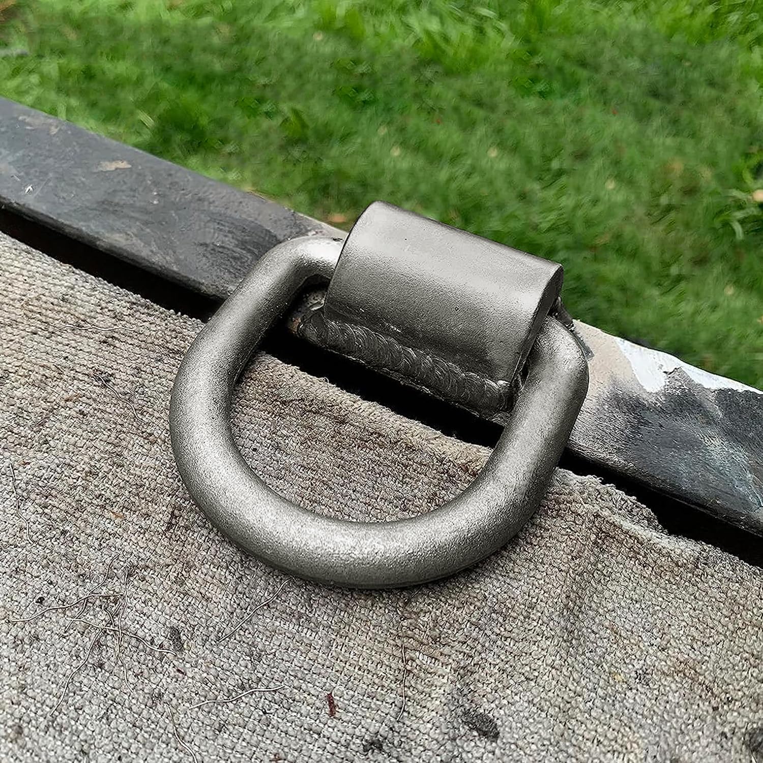 Snapklik.com : 6 Pack 1/2 Inch Weld On D Ring, D-Ring Anchor For ...