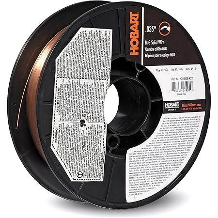 PGN Solid MIG Welding Wire - ER70S-6-0.030 Inch - 10 Pound Spool - Mild ...
