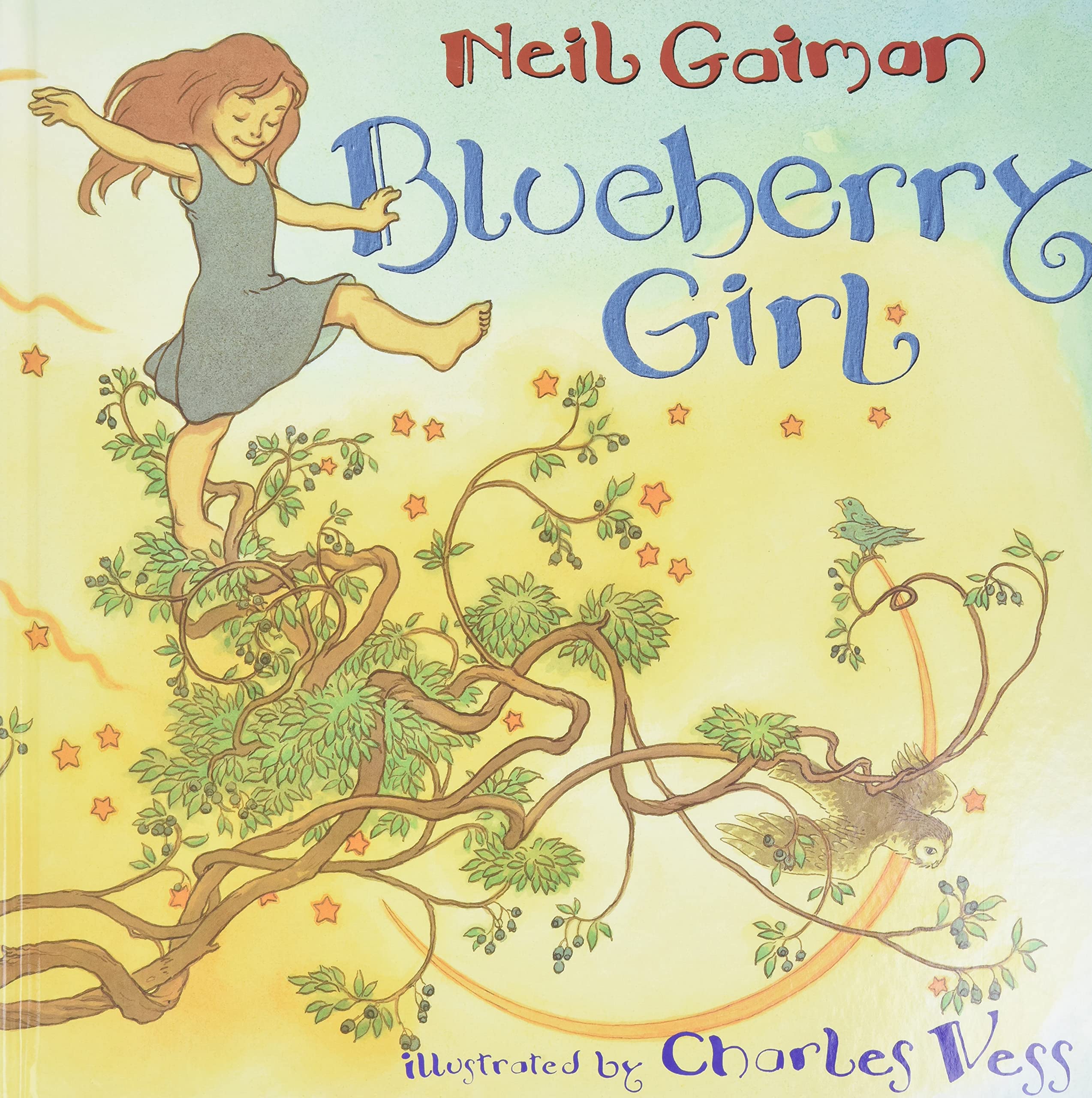 Amazon.com: Blueberry Girl: 9780060838089: Gaiman, Neil, Vess, Charles ...