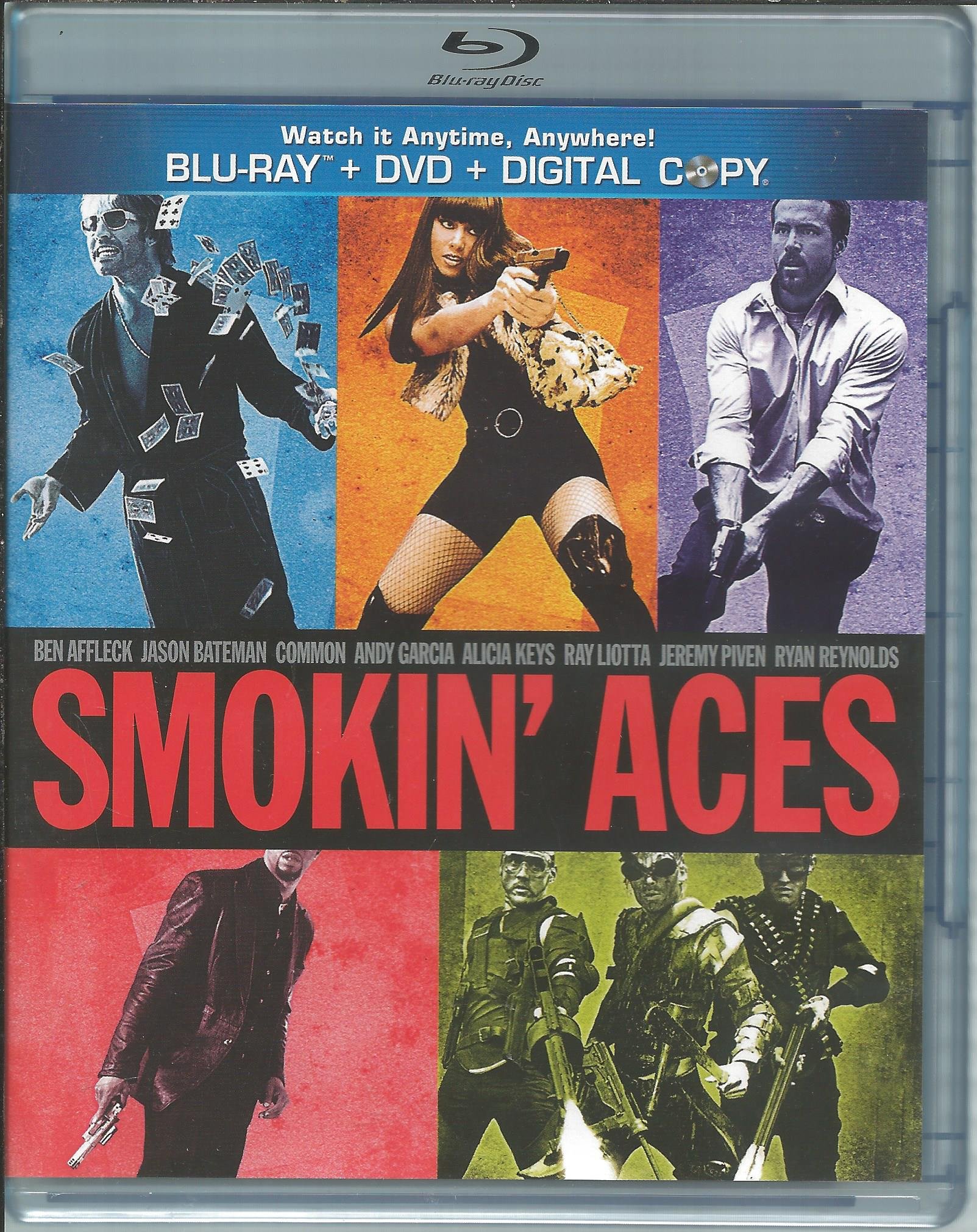 Amazon.com: Smokin' Aces [Blu-ray] : Ryan Reynolds, Ray Liotta, Joseph ...
