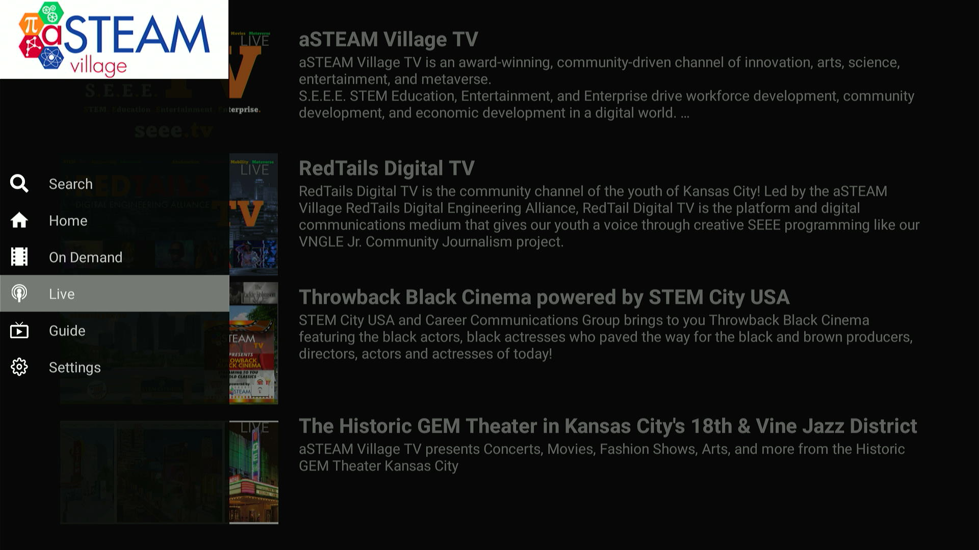 STEM City KC TV - App on Amazon Appstore