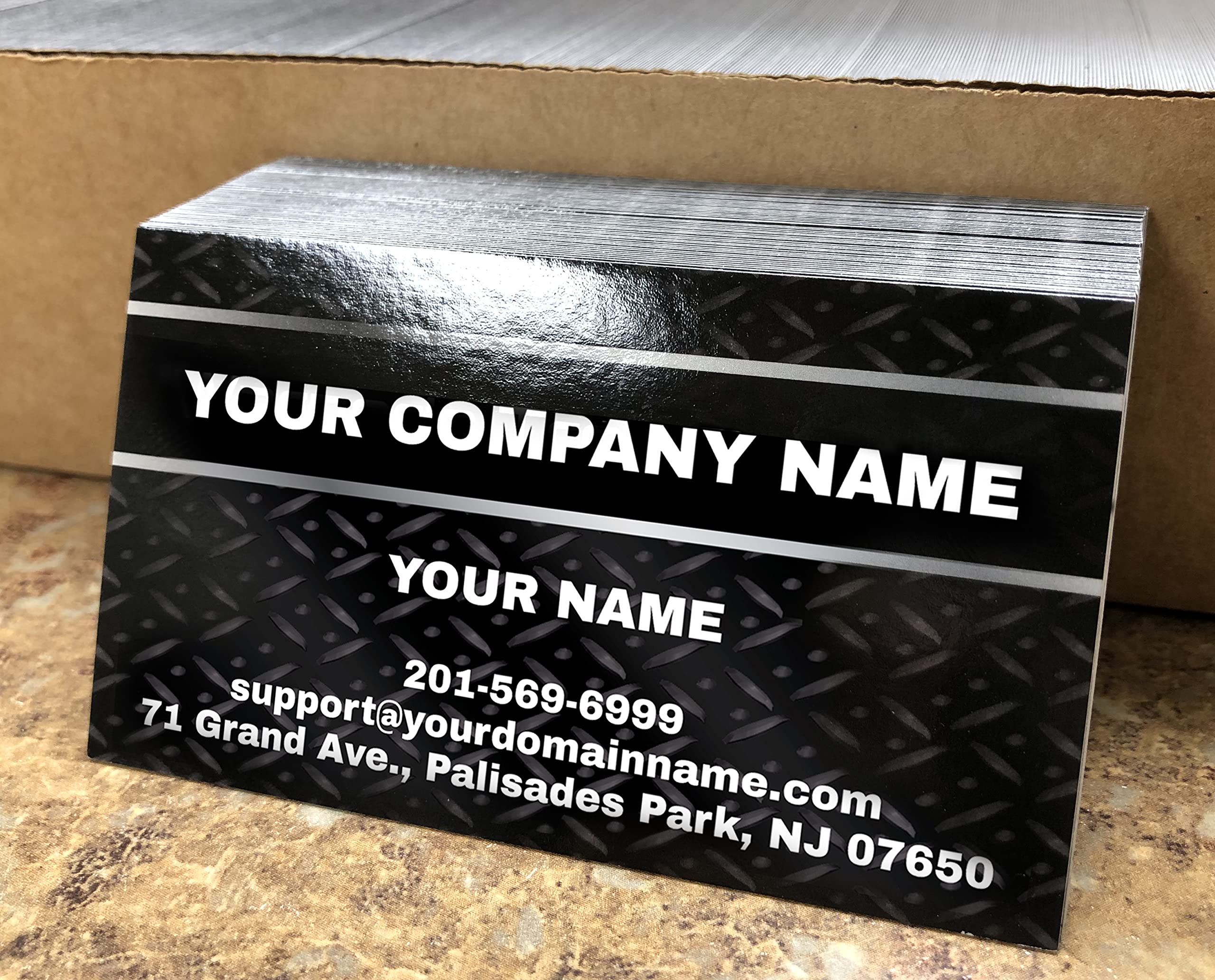 Matte Business Card Ubicaciondepersonas cdmx gob mx
