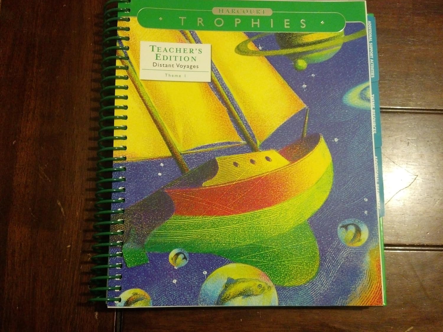 Harcourt Trophies Grade 5, Theme 1: Distant Voyages Teacher's Edition ...