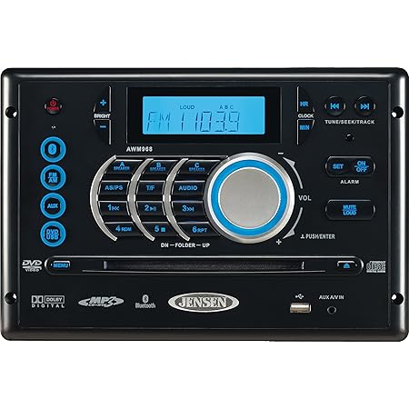 Amazon.com: MAGNADYNE RV6200 AM/FM/BT/DVD Wall Mount Multimedia ...