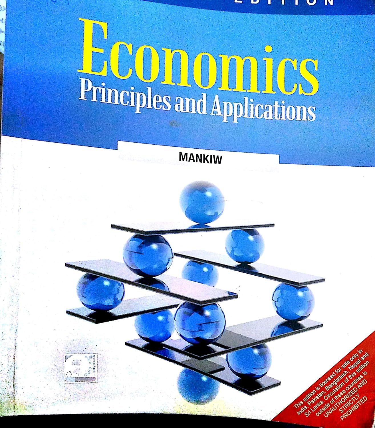 Amazon.in: Buy Economics Principles and Applications by Mankiw Book ...