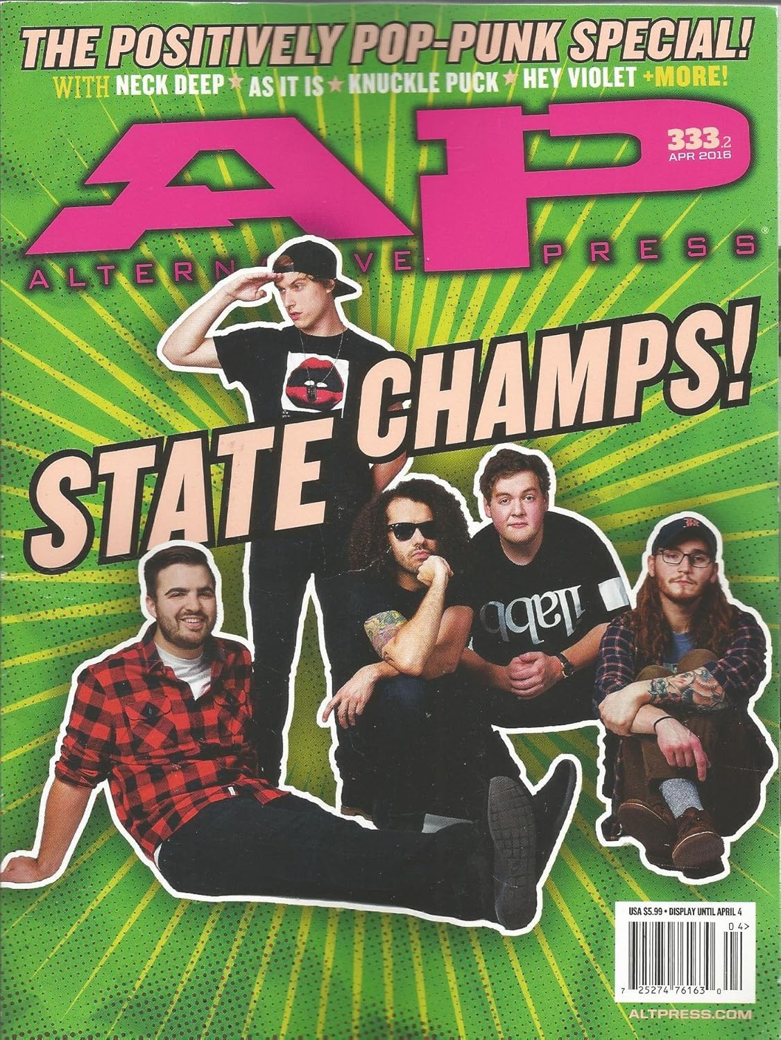 Alternative Press (Cover # 2 - April 2016): Various: Amazon.com: Books