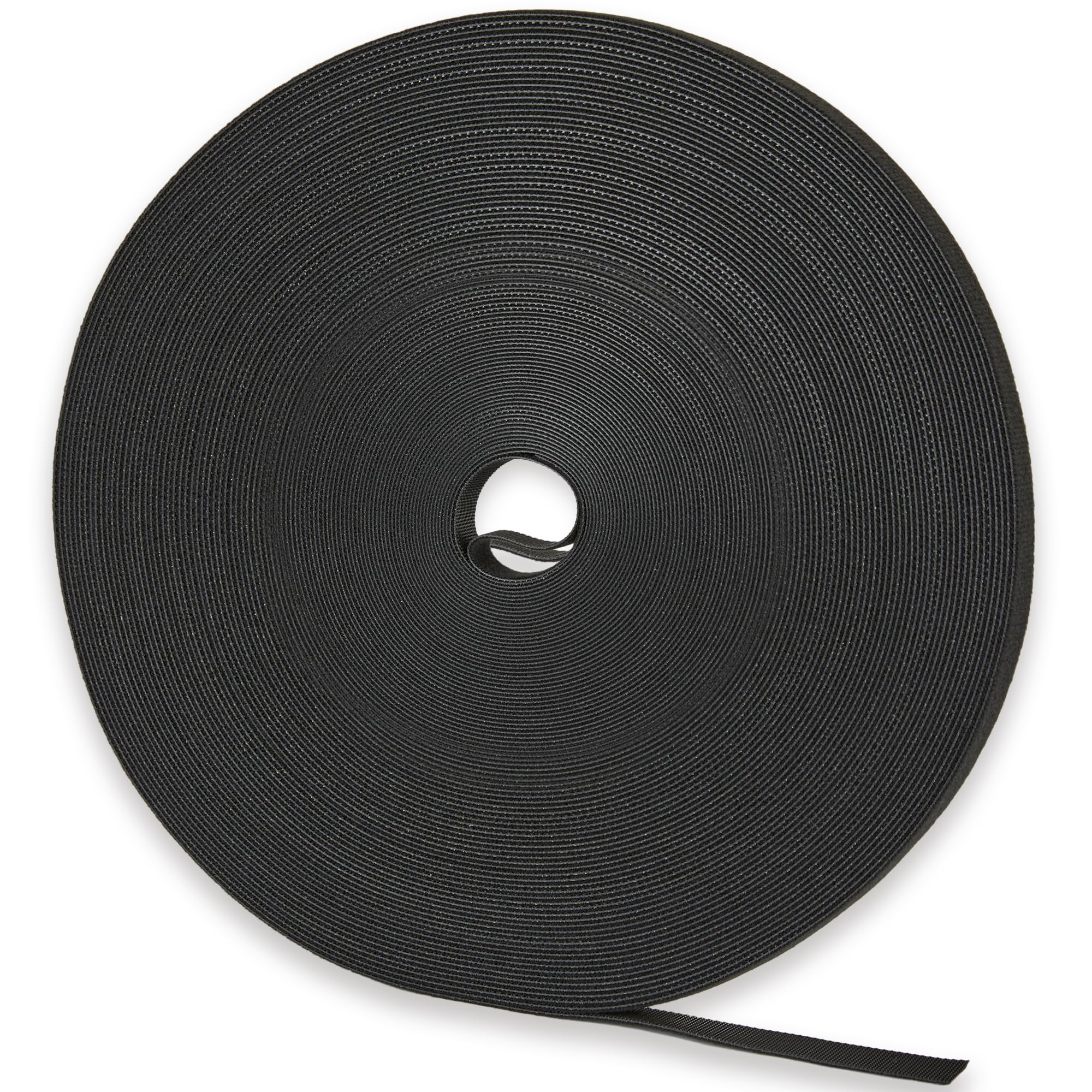 Amazon.com: 125 ft x 1/2 inch Hook and Loop Roll, Reusable Fastening ...