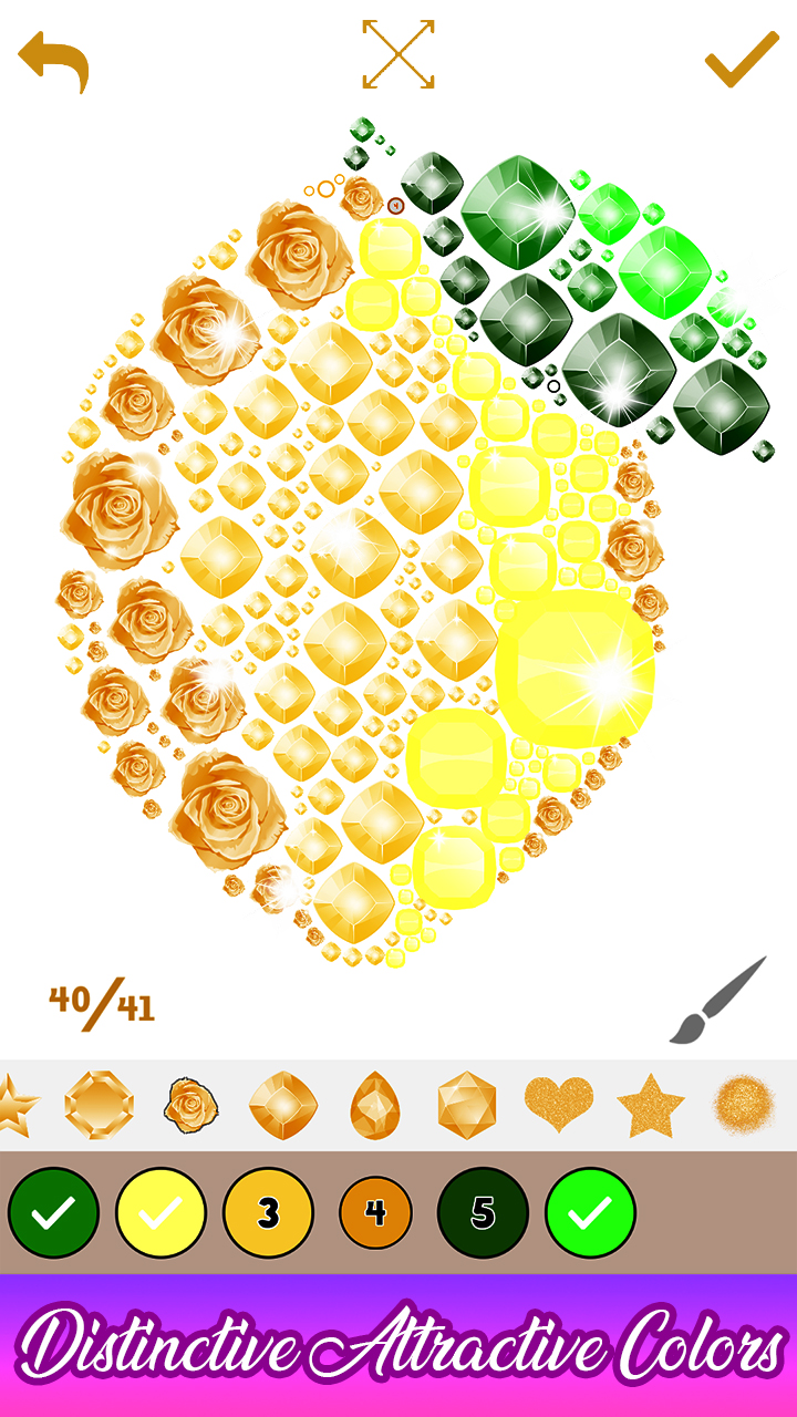 Jewel Art - Color by Number, Adult Painting Book - App on Amazon Appstore