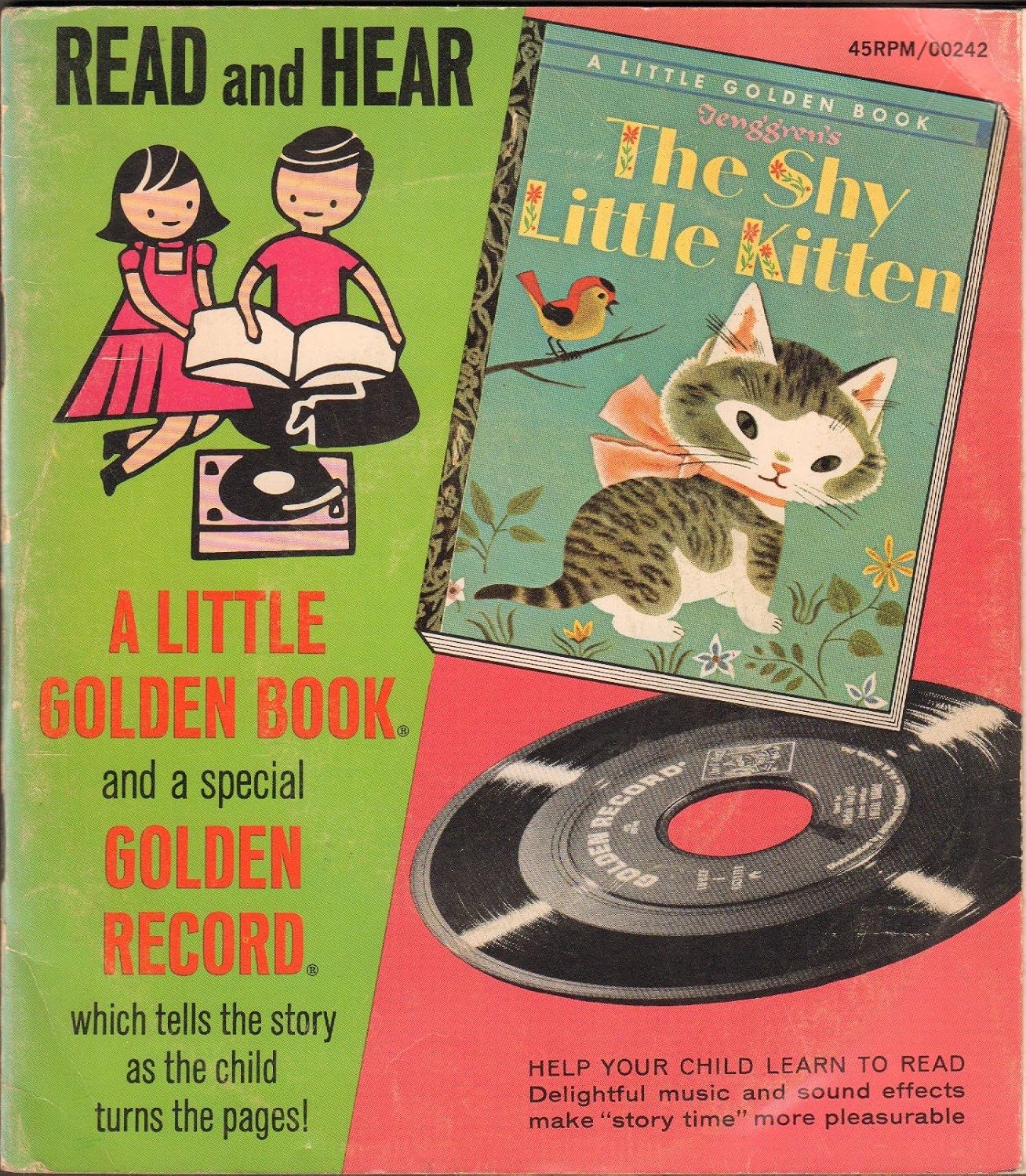 Read and Hear The Shy Little Kitten Special Golden Record Included ...