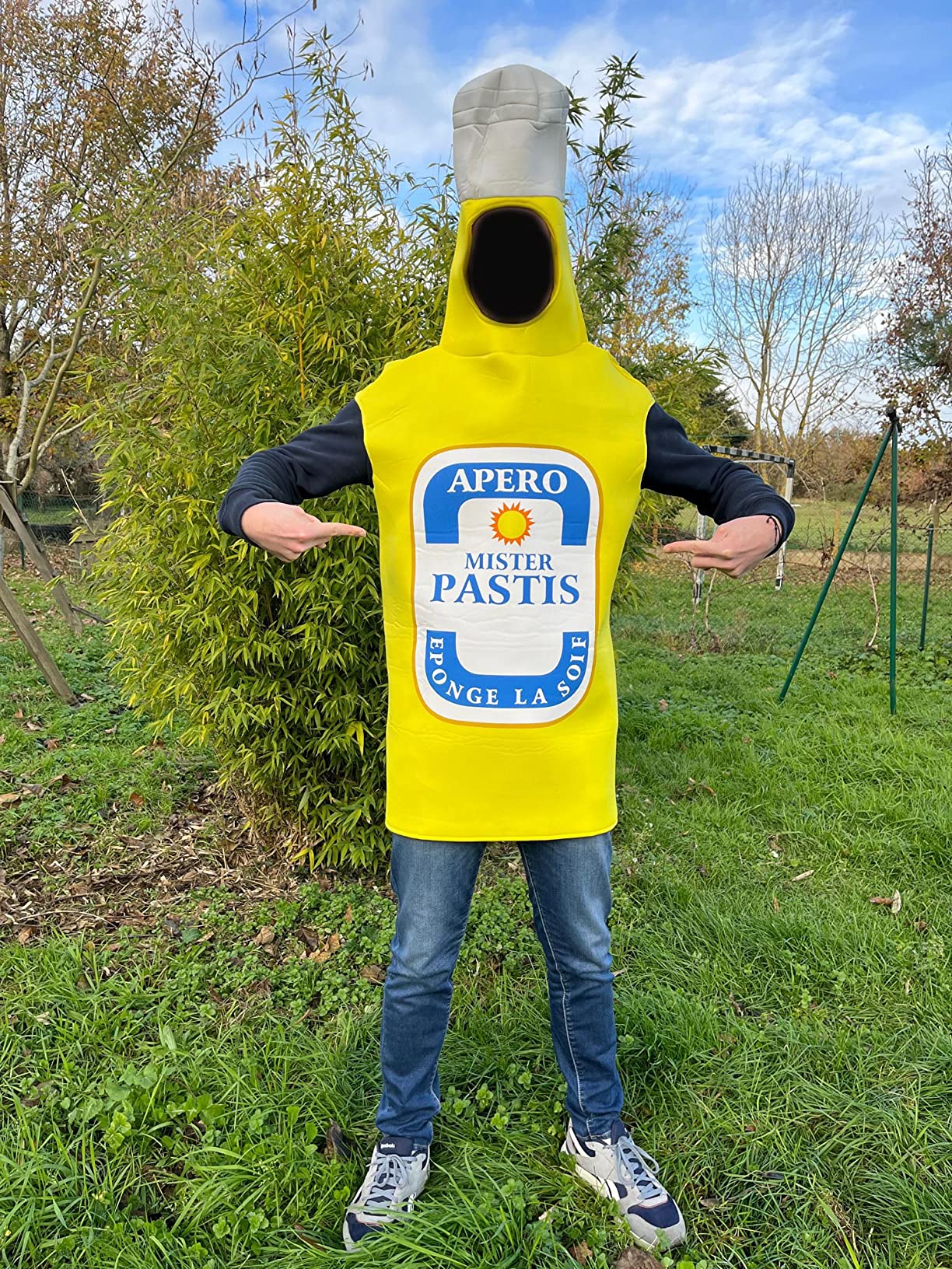 Tralala Fêtes® Déguisement Adulte Mister Pastis – Costume Rigolo en ...