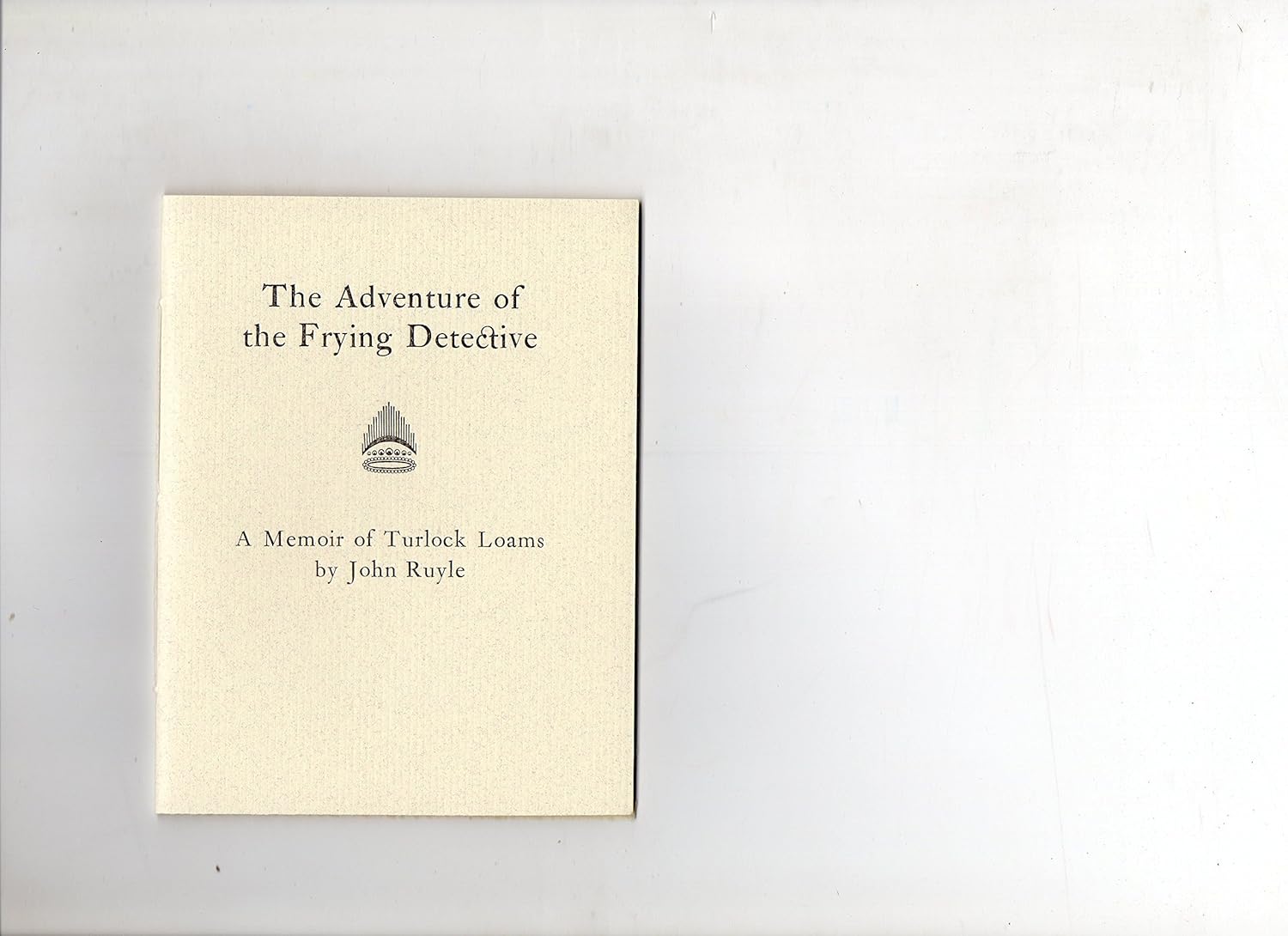 The Adventure of the Frying Detective A Memoir of Turlock Loams: Ruyle ...