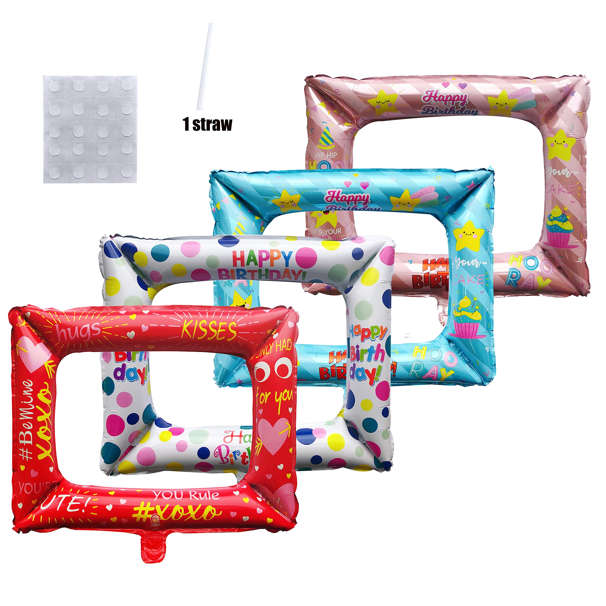 Inflatable Picture Frames Happy Birthday Selfie Frame For Parties ...