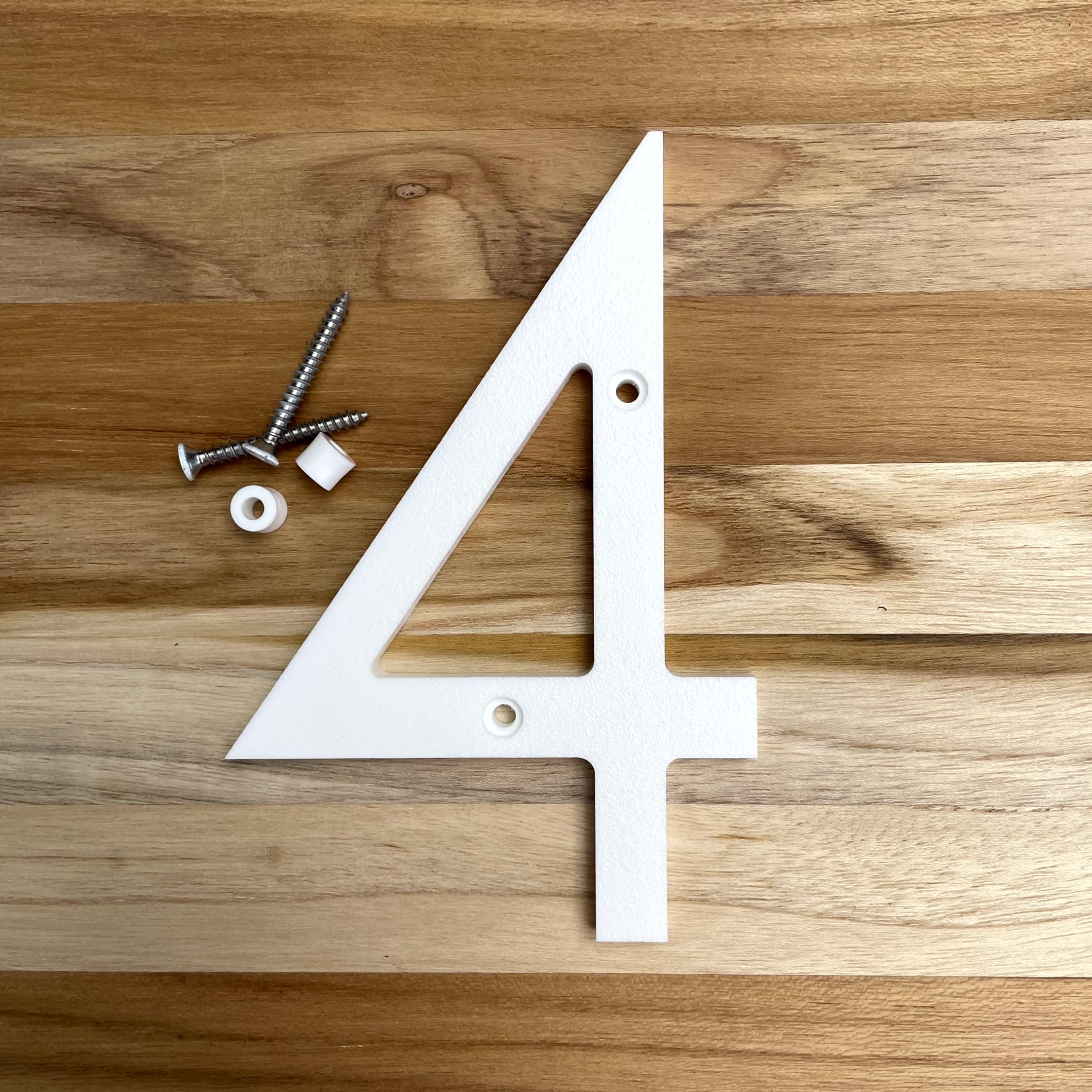 Amazon.com: 5 Inch Modern Plastic House Numbers and Letters with ...