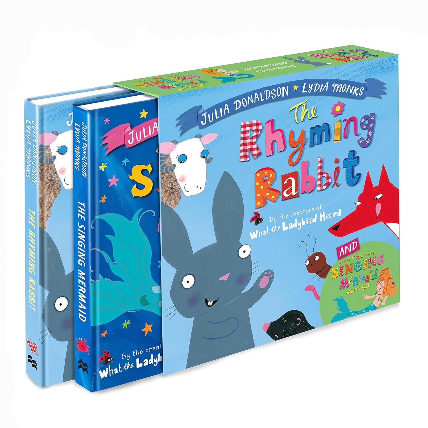 Amazon.com: The Singing Mermaid and The Rhyming Rabbit board book gift ...