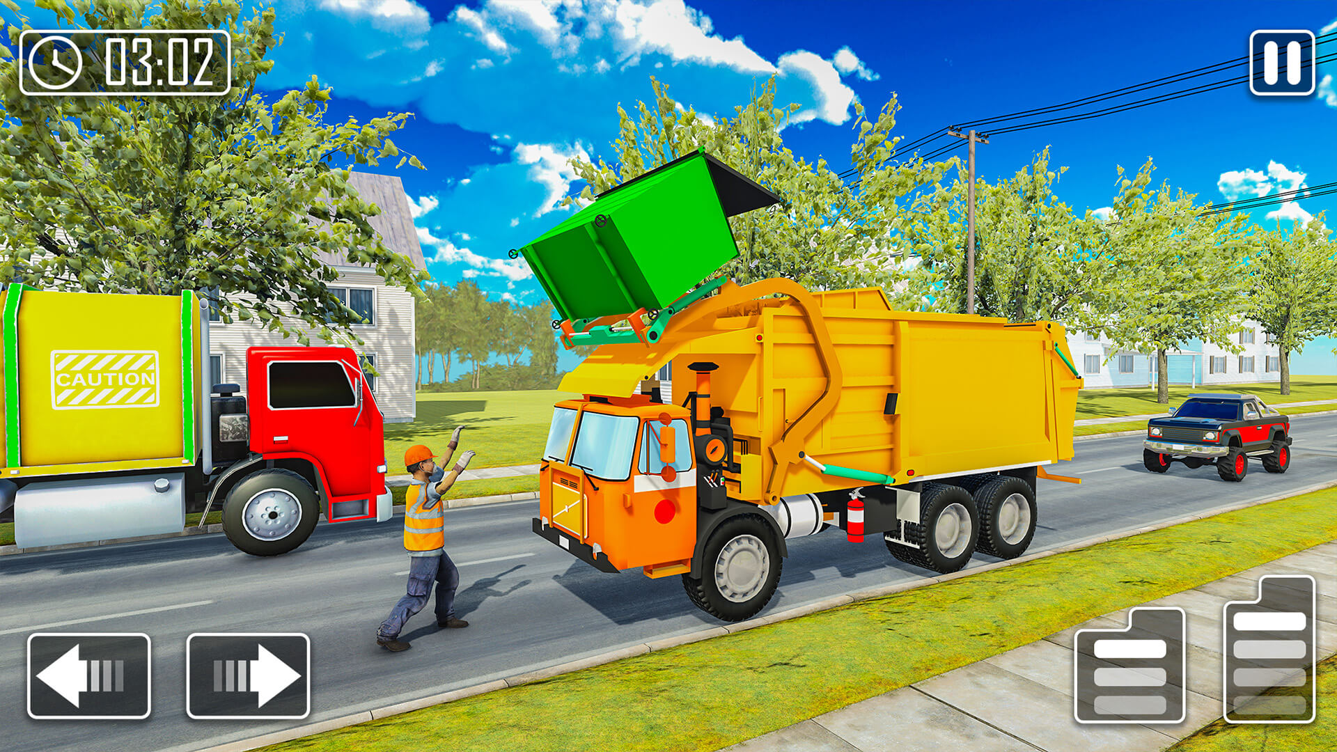 City Garbage Truck Driving Simulator Games 2023: Road Cleaner Dump ...