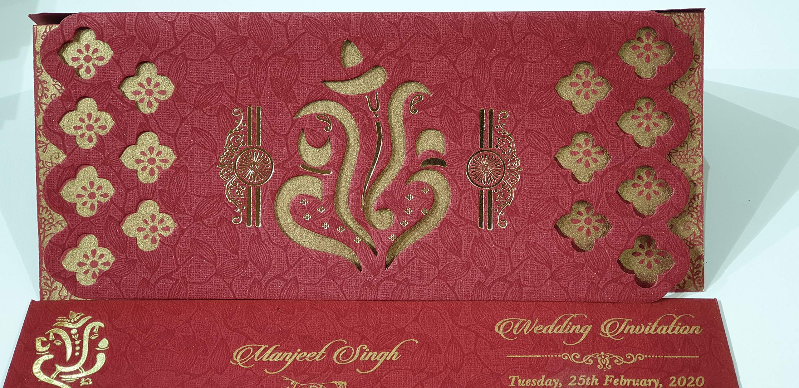 Wedding card dimensions | Honestweddingadvice.com