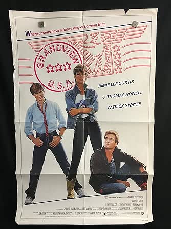 Grandview U.S.A. 1984 Original Vintage One Sheet Movie Poster, USA ...
