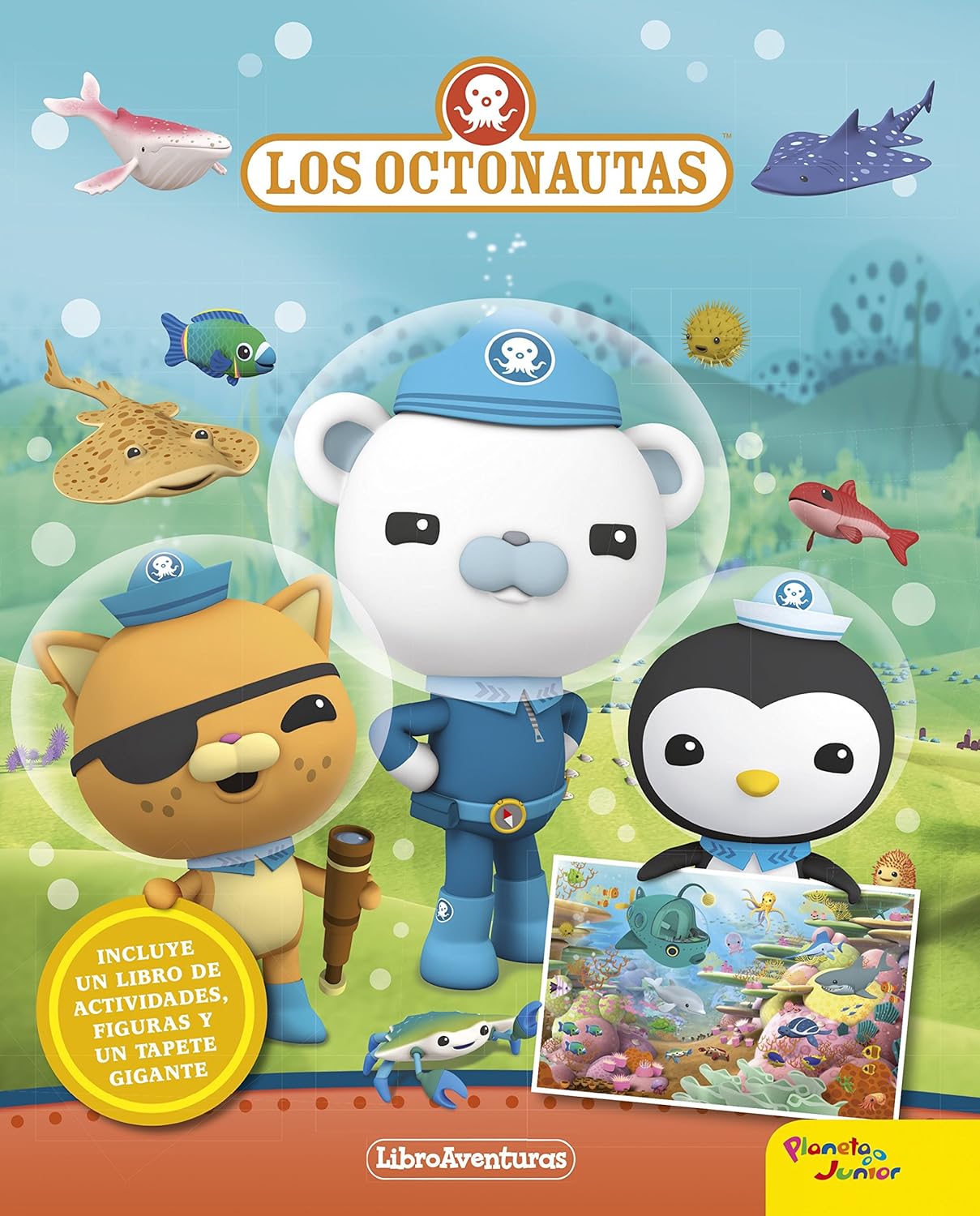 Amazon.com: Los Octonautas. Libroaventuras: Incluye un libro de ...