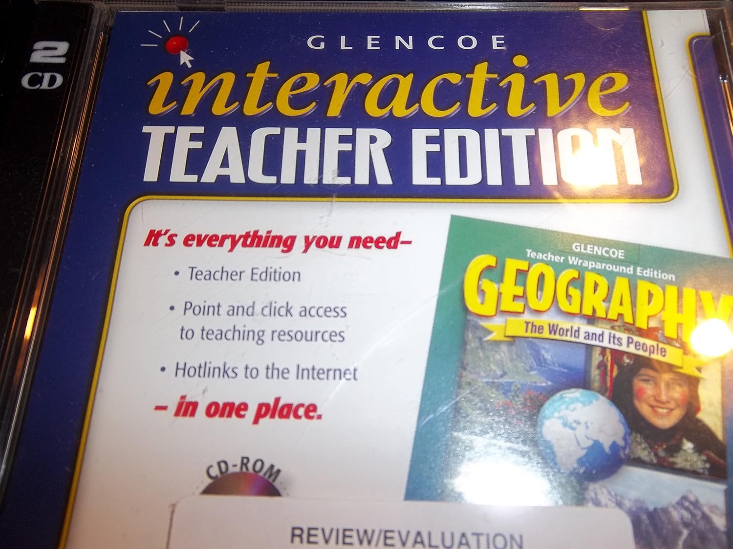 Glencoe Interactive Teacher's Edition Geography The World and It's ...