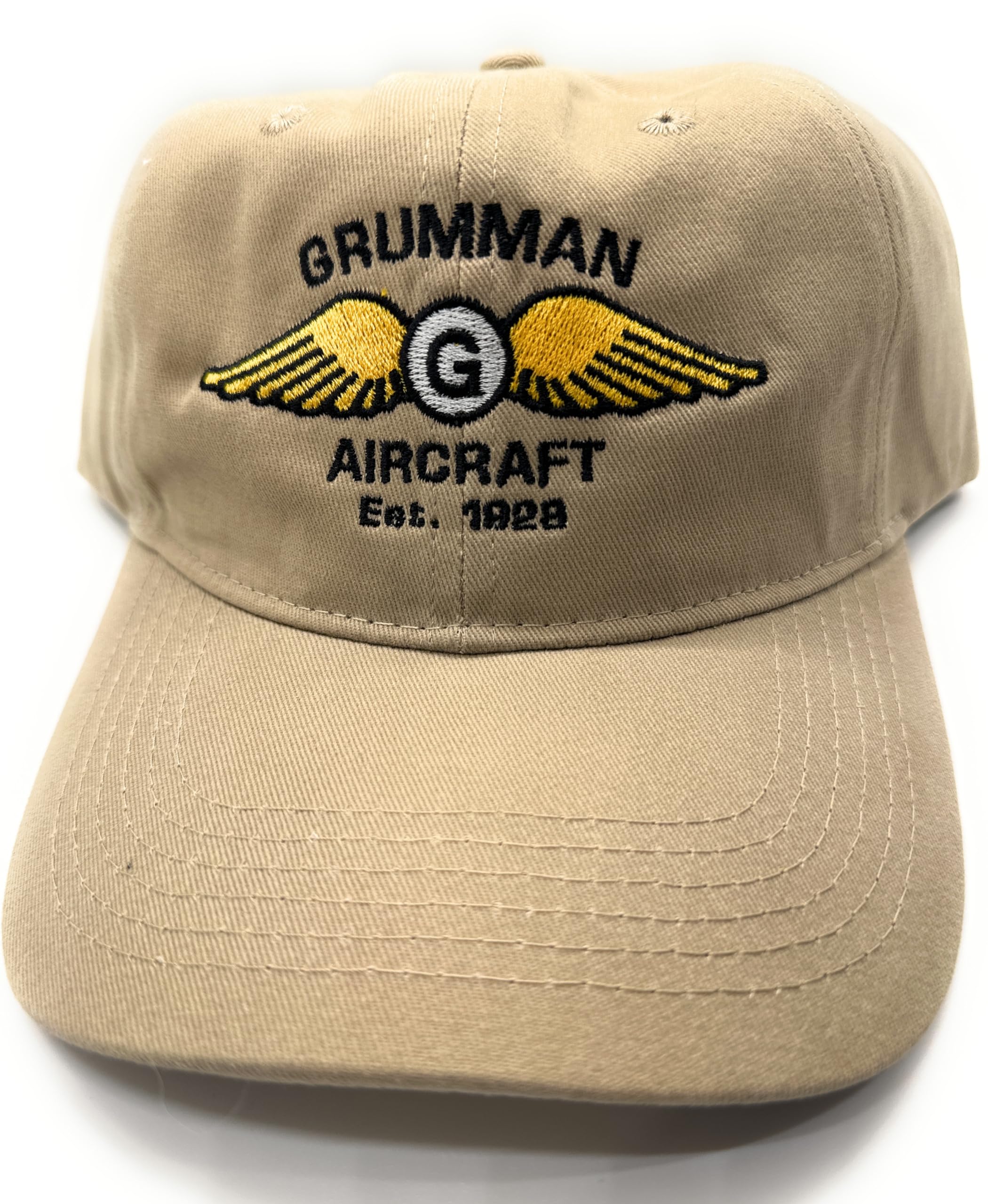 Vintage Grumman Aircraft Hat Beige at Amazon Men’s Clothing store