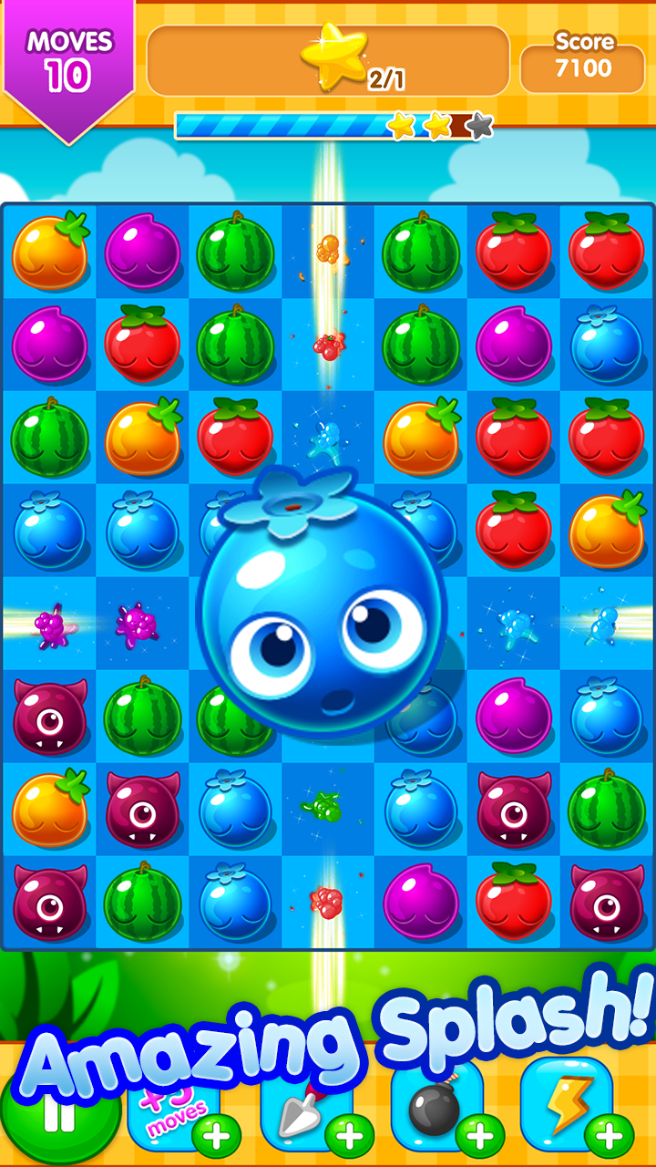 Fruit Splash - Match 3 Connect Three Games - App on Amazon Appstore