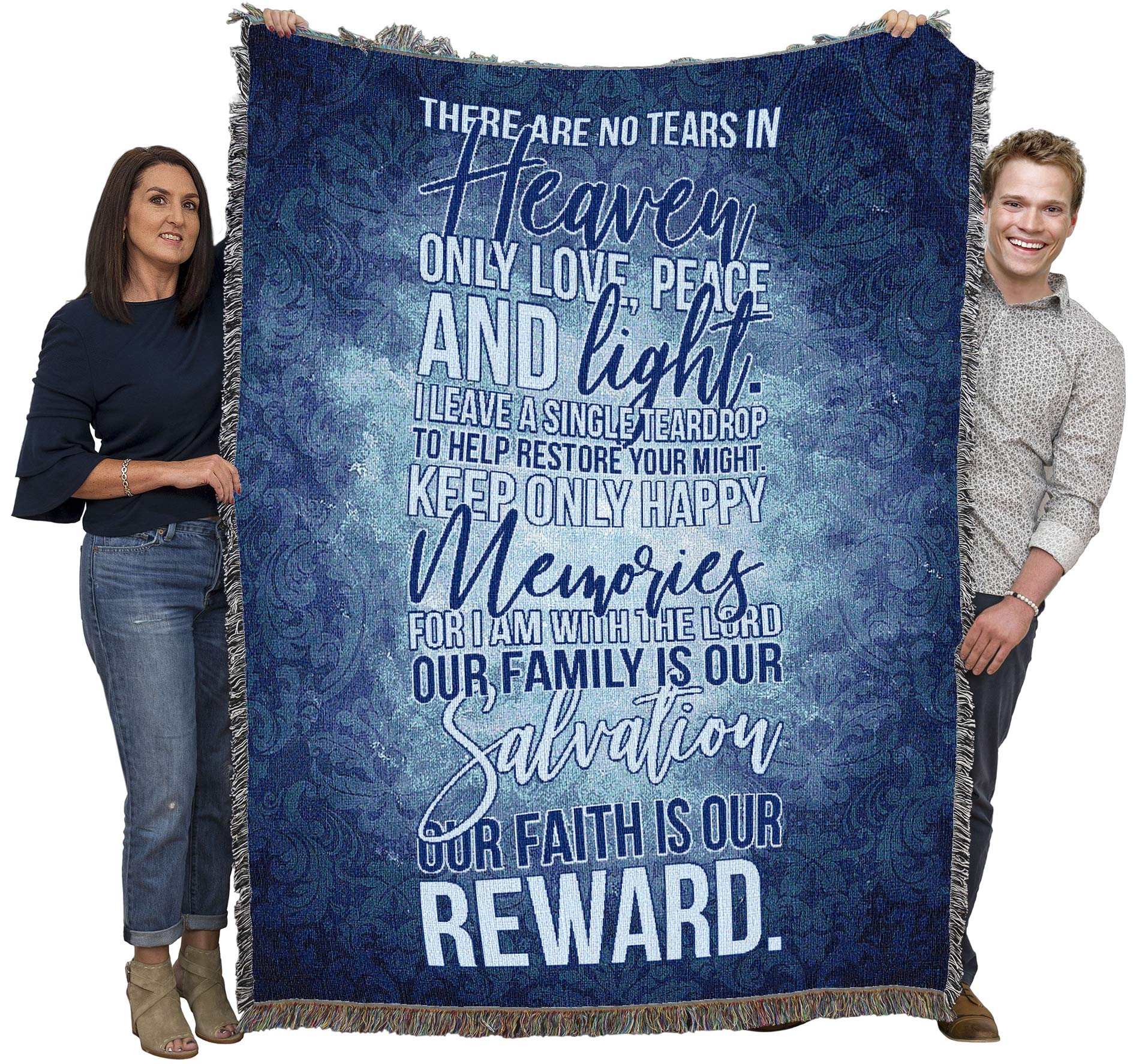 Amazon.com: There are No Tears in Heaven - Sympathy Bereavement Gift ...