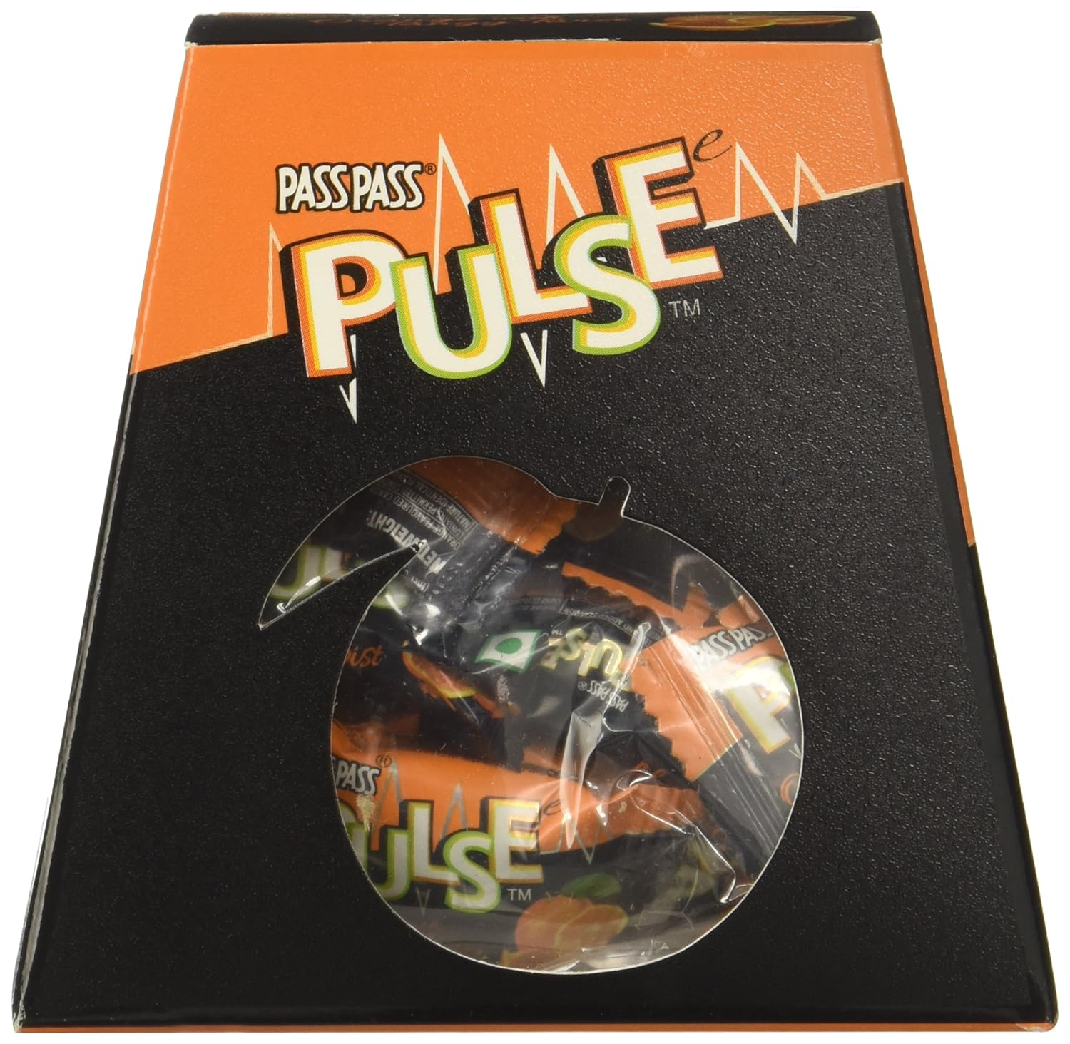 Pass Pass Pulse Candy Pyramid, Orange, 200g : Amazon.in: Grocery ...