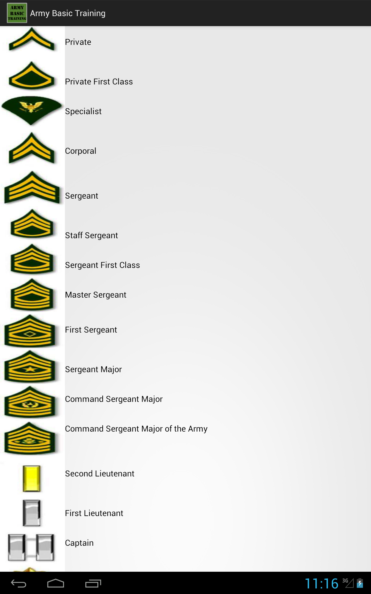Army Basic Training - App on Amazon Appstore