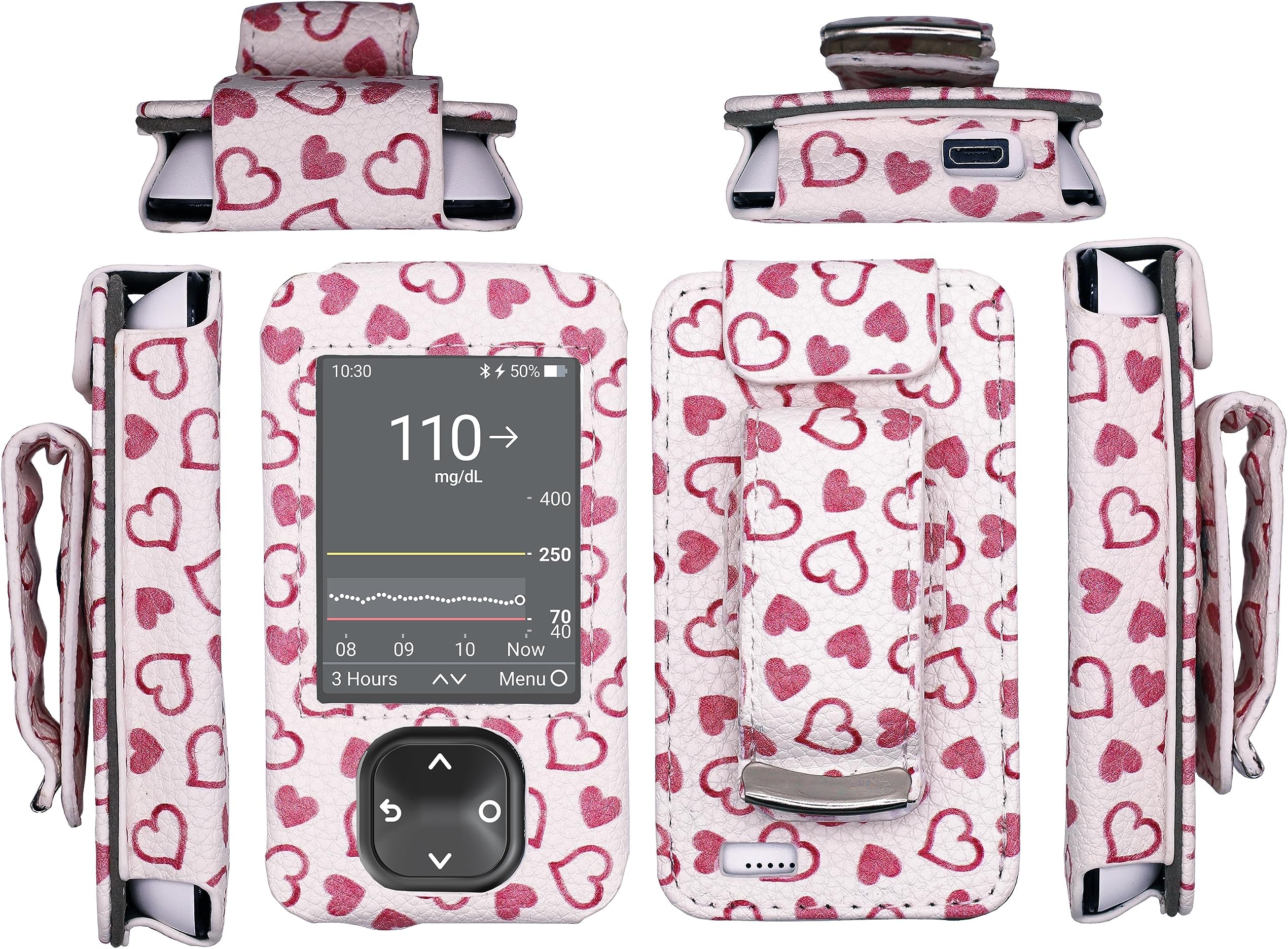 Amazon.com: Swiatla Dexcom G7 Receiver Case with Neck Lanyard and 2PCS ...