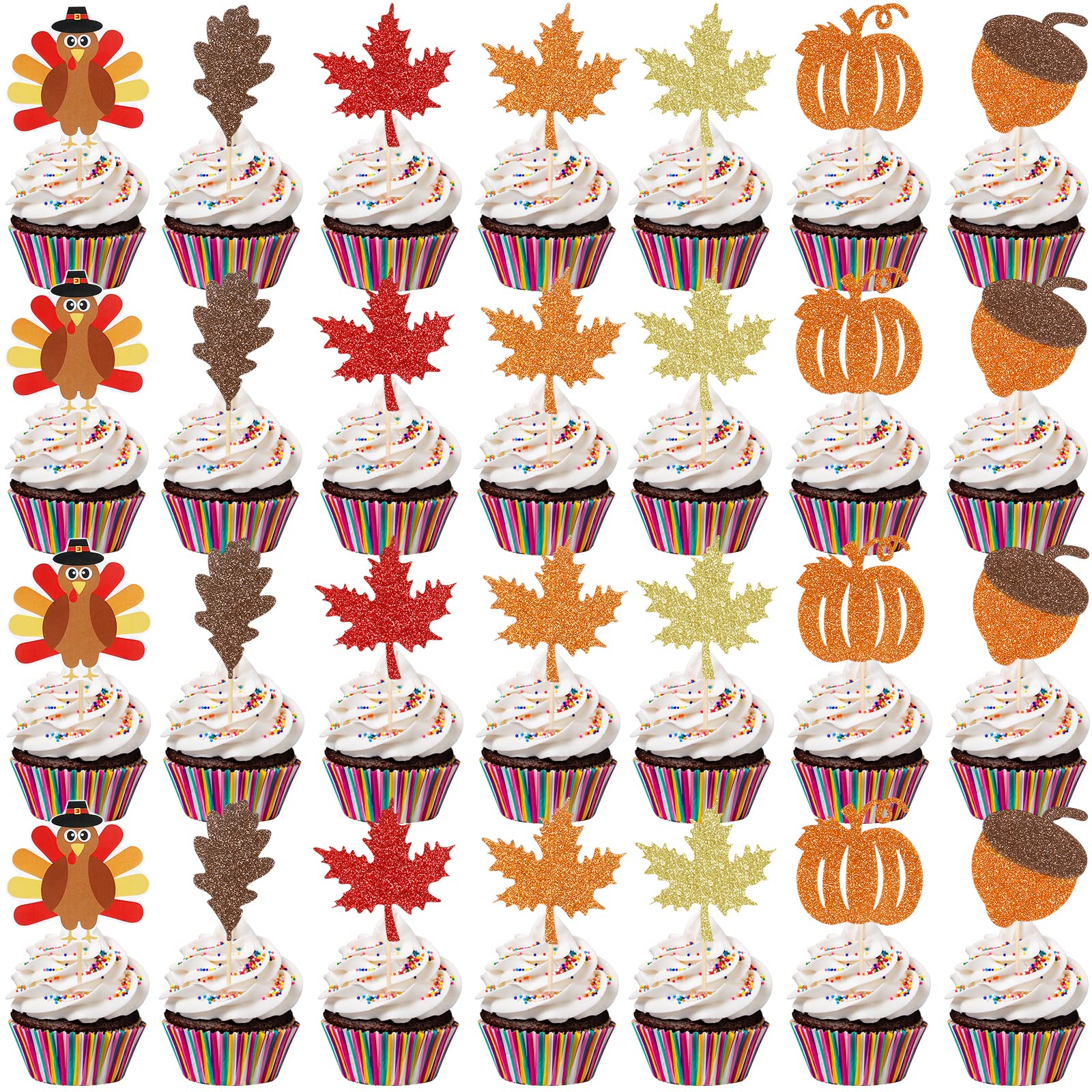 Autumn Cupcake Clipart