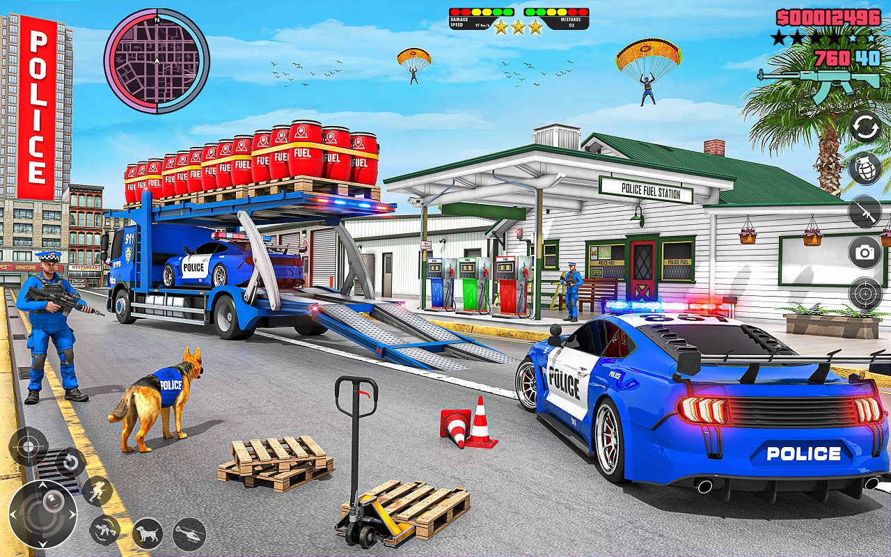 Police Cargo Transport Truck Games - Aplicativo na Amazon Appstore