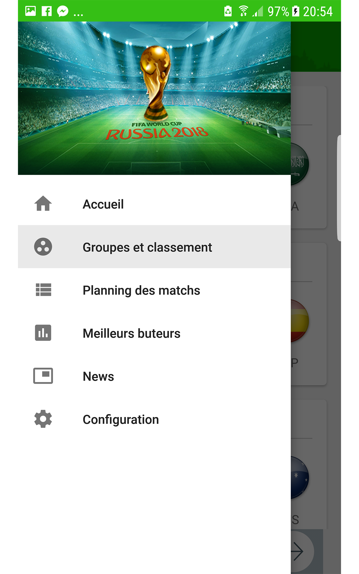 World cup Live Results Goal alert News - App on Amazon Appstore