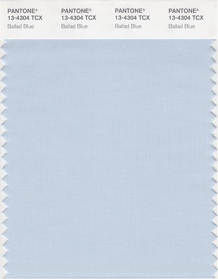 PANTONE Smart 13-4304X Color Swatch Card, Ballad Blue - Wall Decor ...