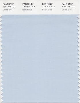 PANTONE Smart 13-4304X Color Swatch Card, Ballad Blue - Wall Decor ...