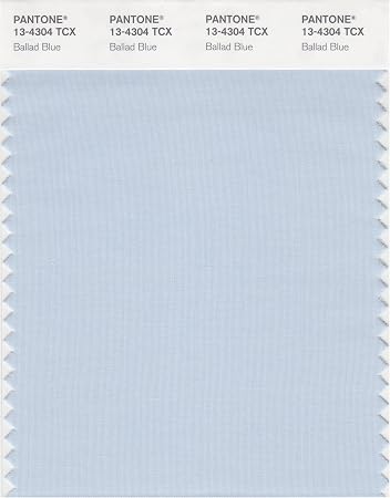 PANTONE Smart 13-4304X Color Swatch Card, Ballad Blue - Wall Decor ...