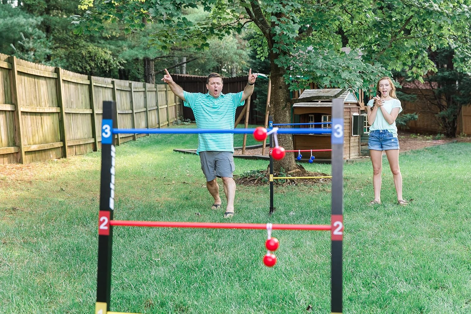 Sporting Goods Other Backyard Games Ladder Toss Double Wooden Ladder Sporting Goods Other Backyard Games Ladder Toss Double Wooden Ladder