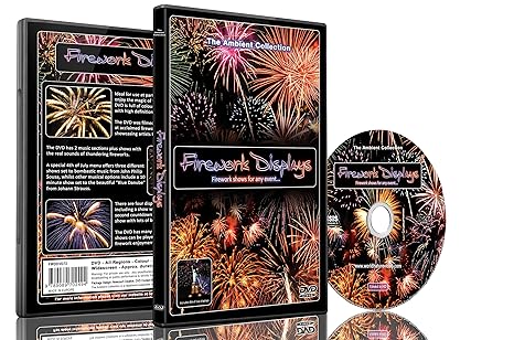 Amazon.com: Firework Displays DVD - With Music and Pyrotechnic Sounds ...