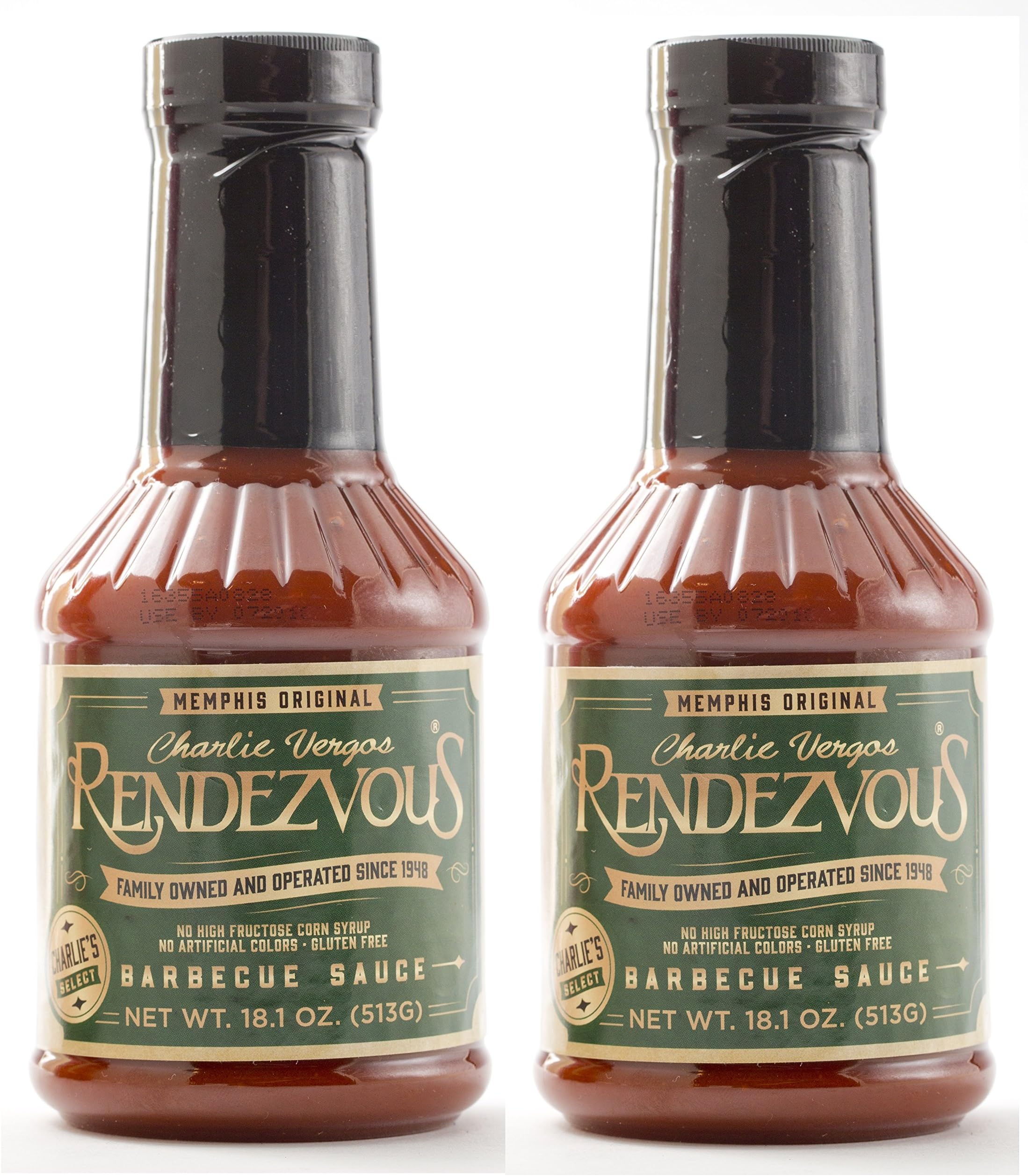 Amazon.com : Charlie Vergos Rendezvous (Memphis) Famous Barbecue Sauce ...