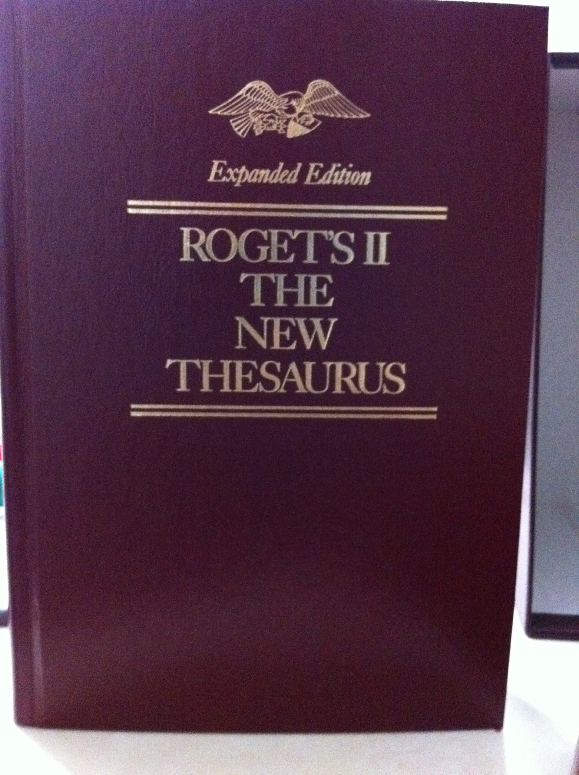 Roget's II the New Thesaurus/Deluxe/Expanded Edition/Indexed: Peter ...