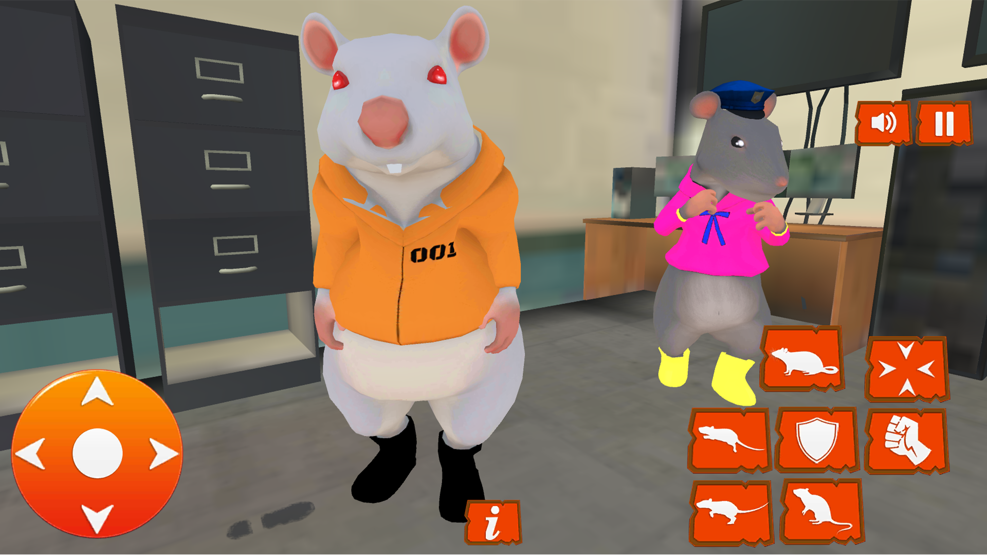 Ratten-Gefängnis-Ausbruch, Idle-Polizei-Flucht, Tycoon-Abenteuerspiel ...