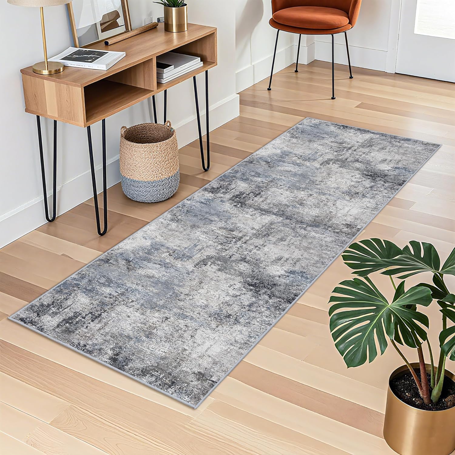 Amazon.com: Hallway 2x6 Runner Rug for Home - Runner Rug Stain ...