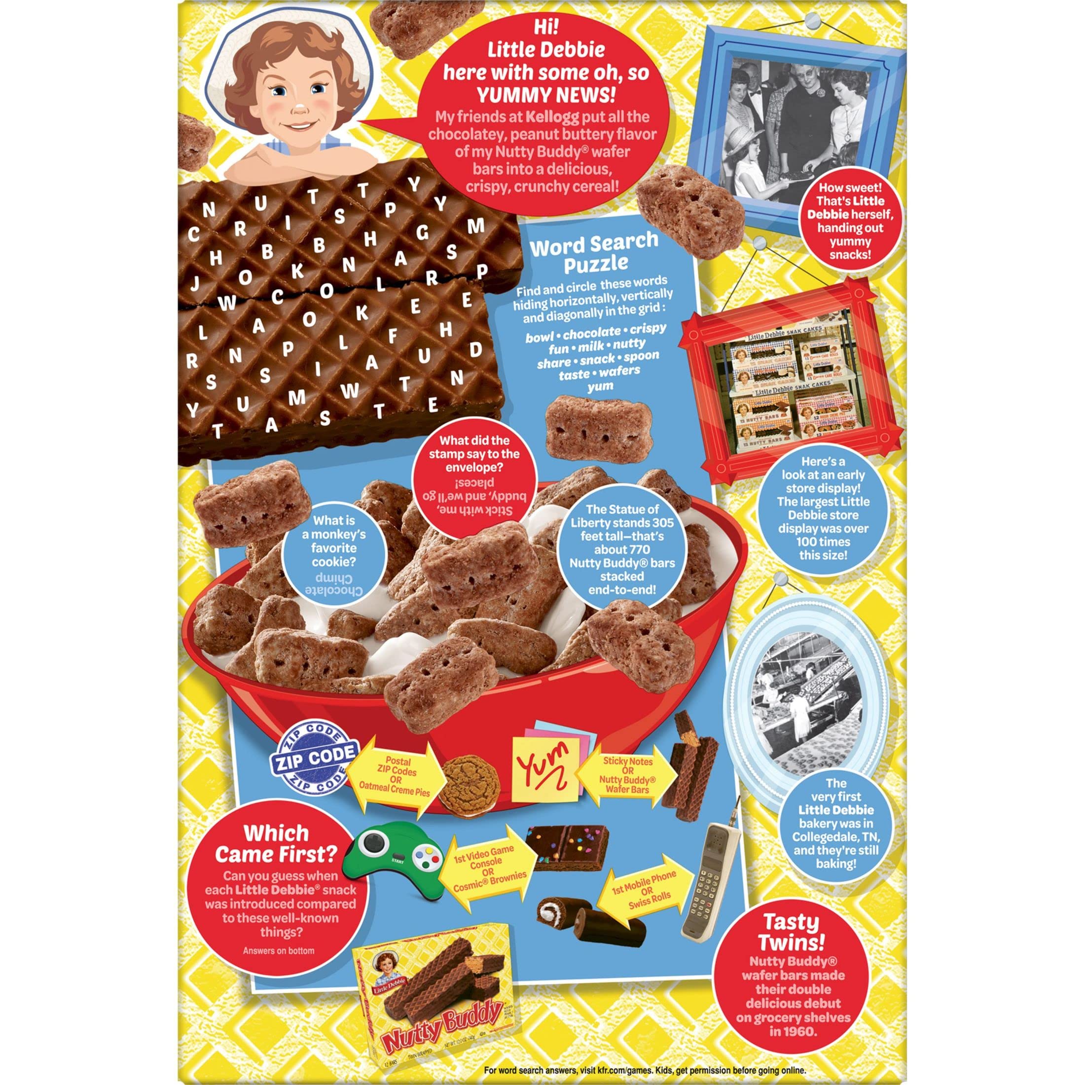 Snapklik.com : Kelloggs Little Debbie Cold Breakfast Cereal, 8 Vitamins ...