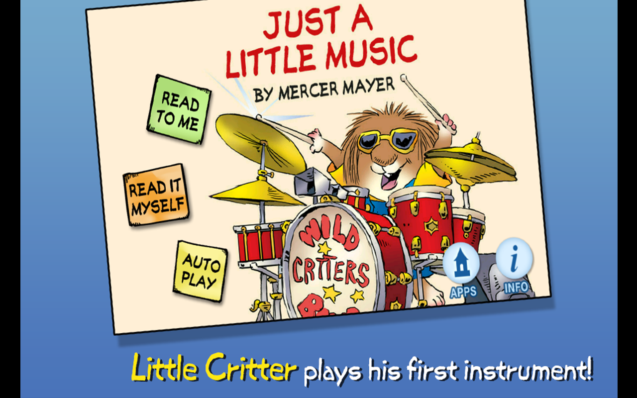 Just a Little Music - Little Critter - App on the Amazon Appstore