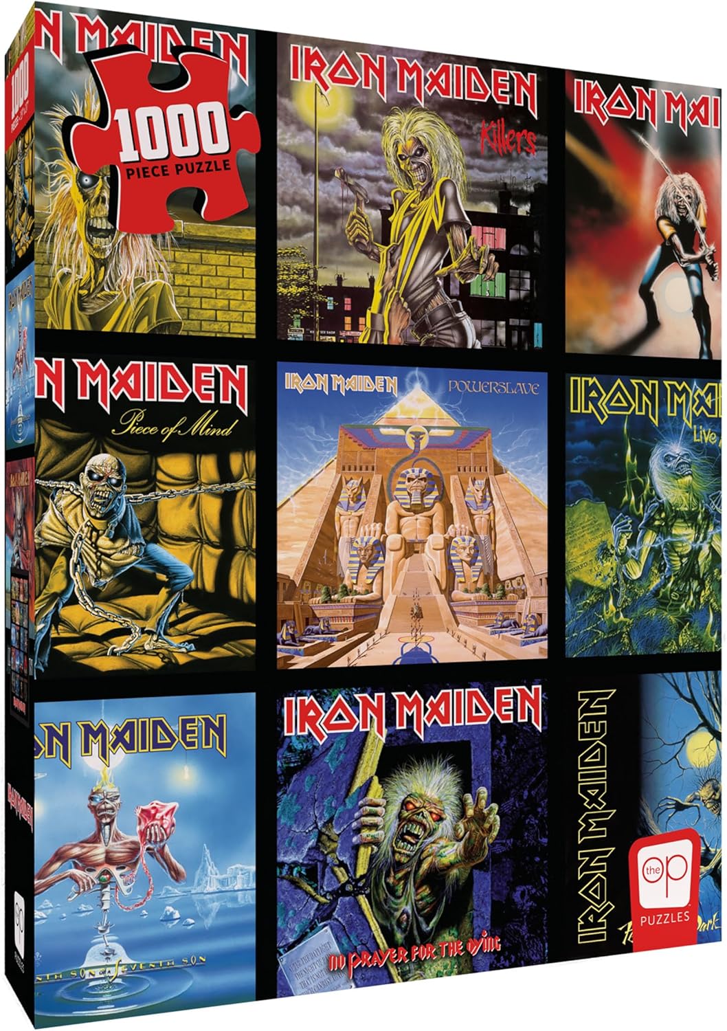 Iron Maiden Iron Maiden Albums 1,000 Piece Jigsaw Puzzle | Officially ...