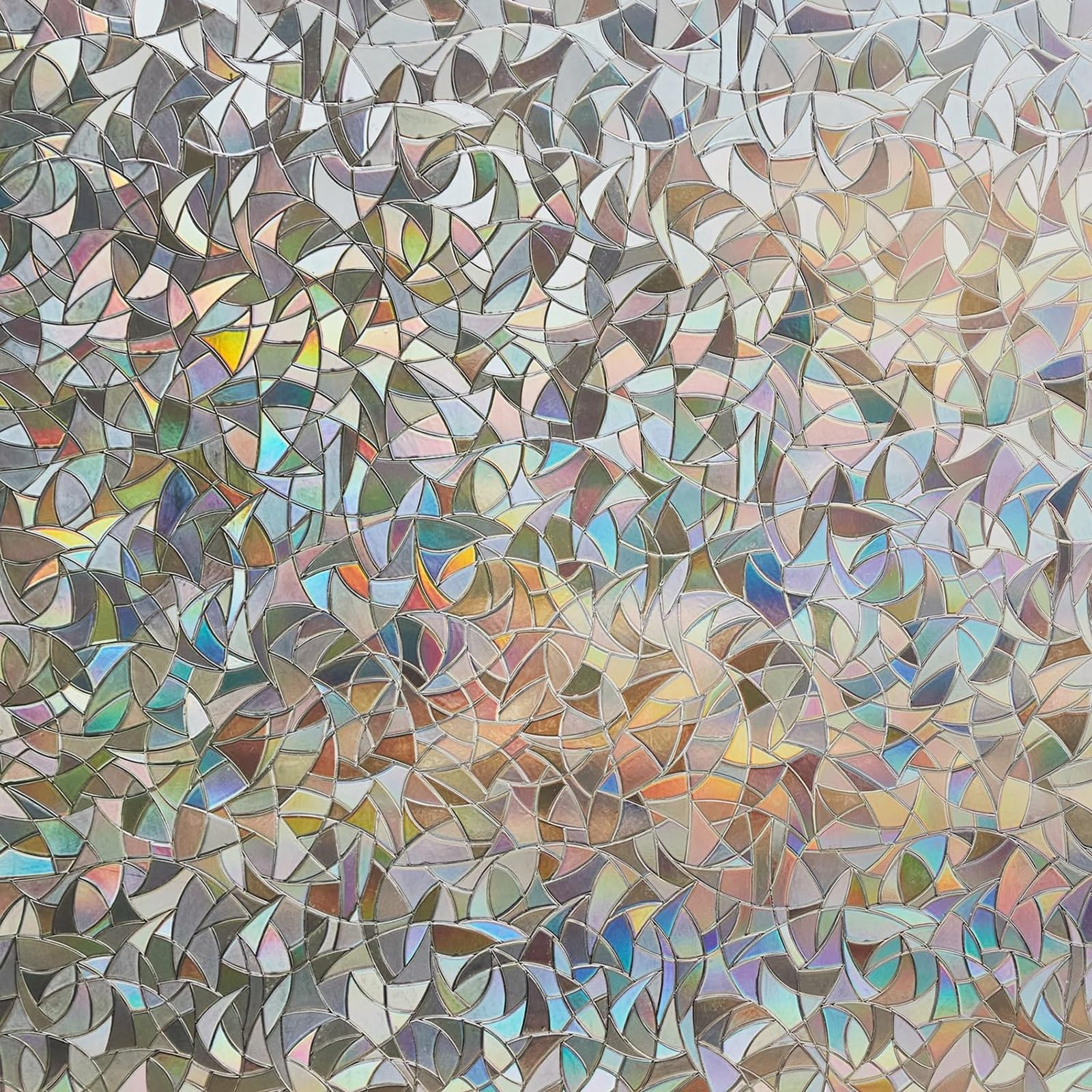 Amazon.com: LEMON CLOUD Window Film, Stained Glass Window Film for ...