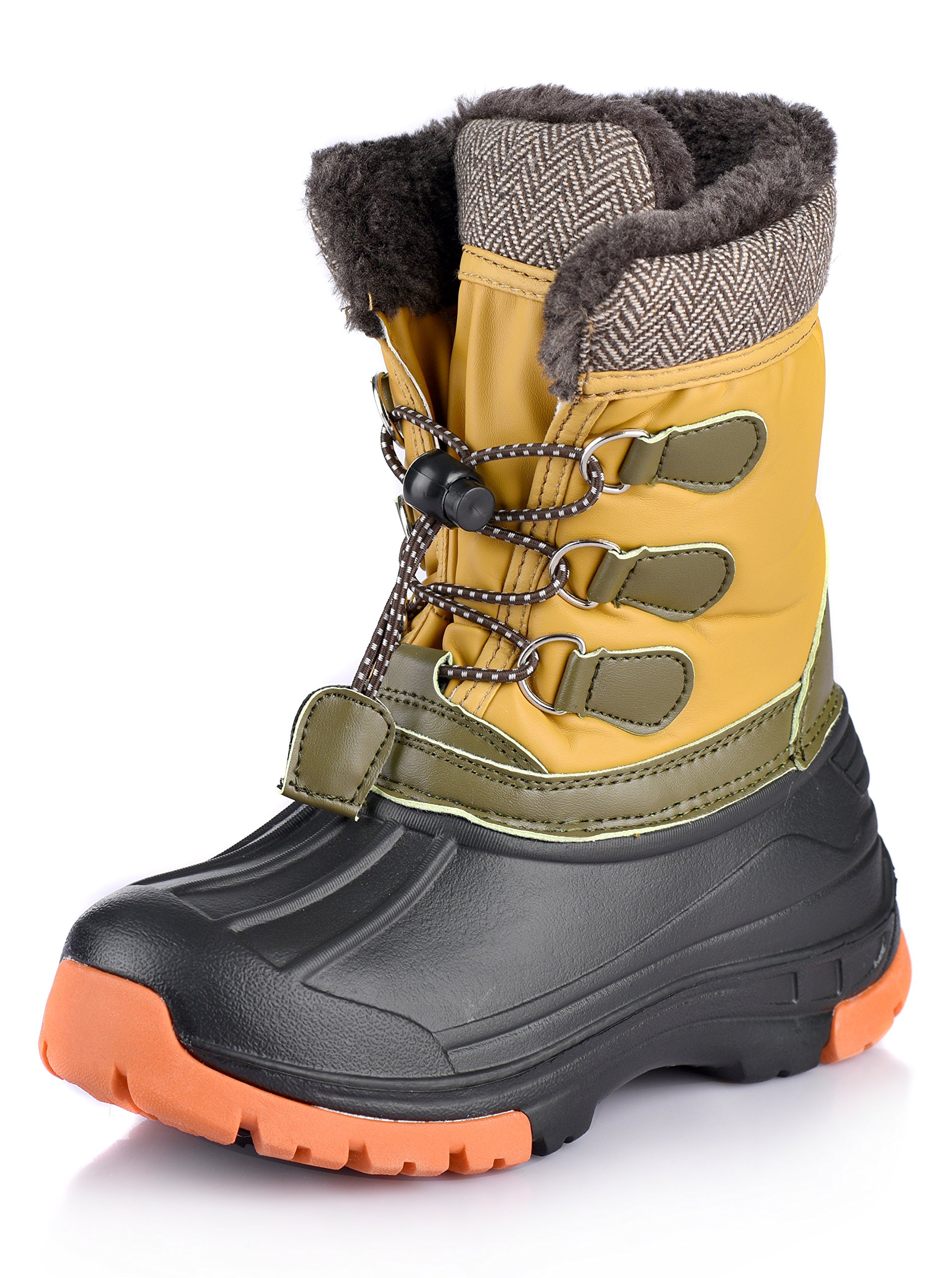 Snapklik.com : Nova Mountain Boys Girls Little Kids Winter Snow Boots