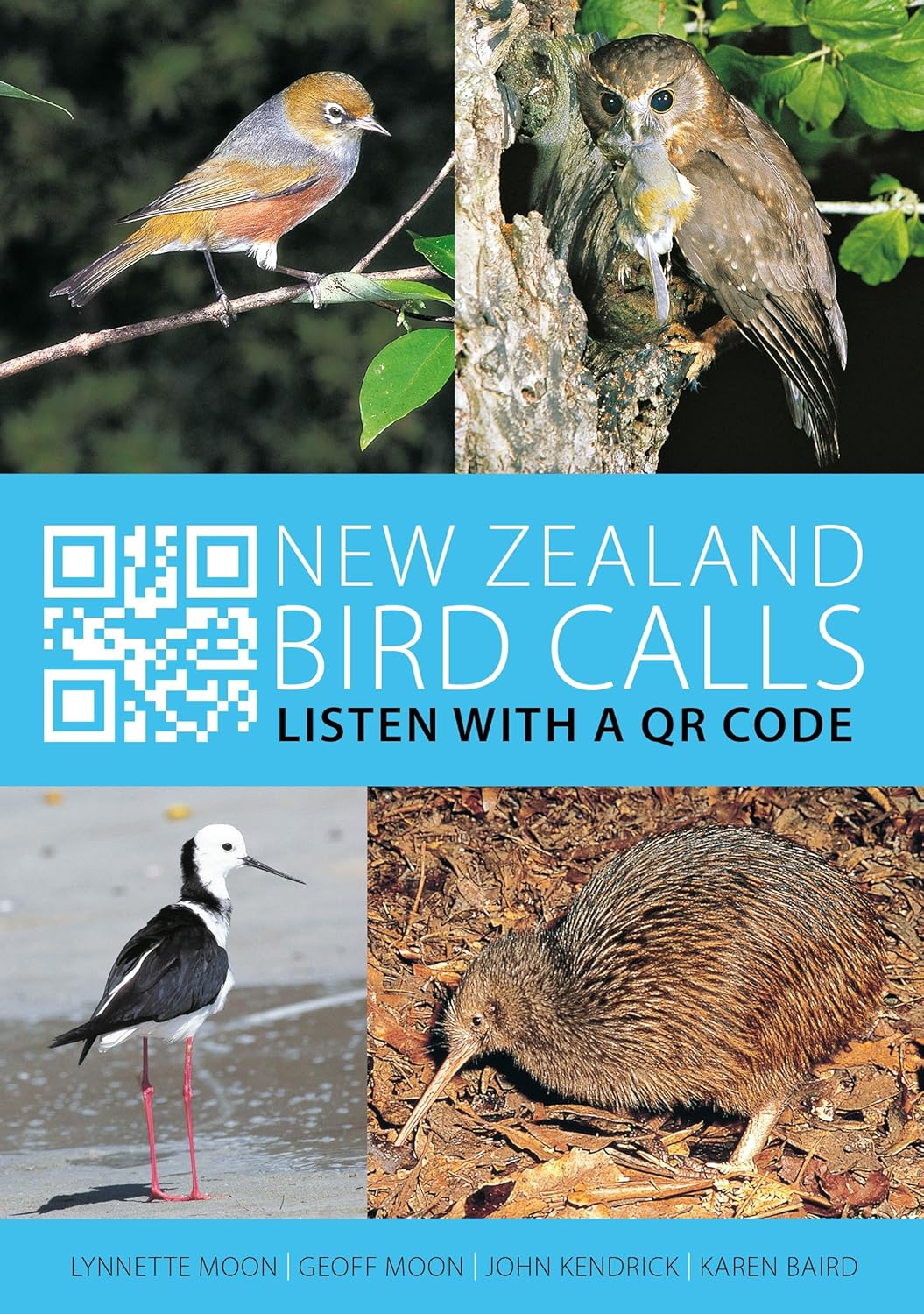New Zealand Bird Calls: Listen with a QR code: Moon, Lynette ...