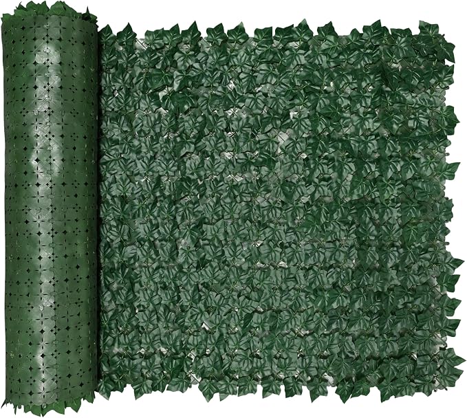 Amazon.com : Royal Shade 39" x 98" Artificial Ivy Hedge Privacy Screen ...