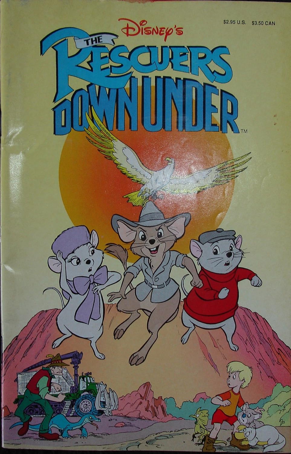 Amazon.com: Disney's Rescuers Downunder: 9781561150984: William Rotsler ...