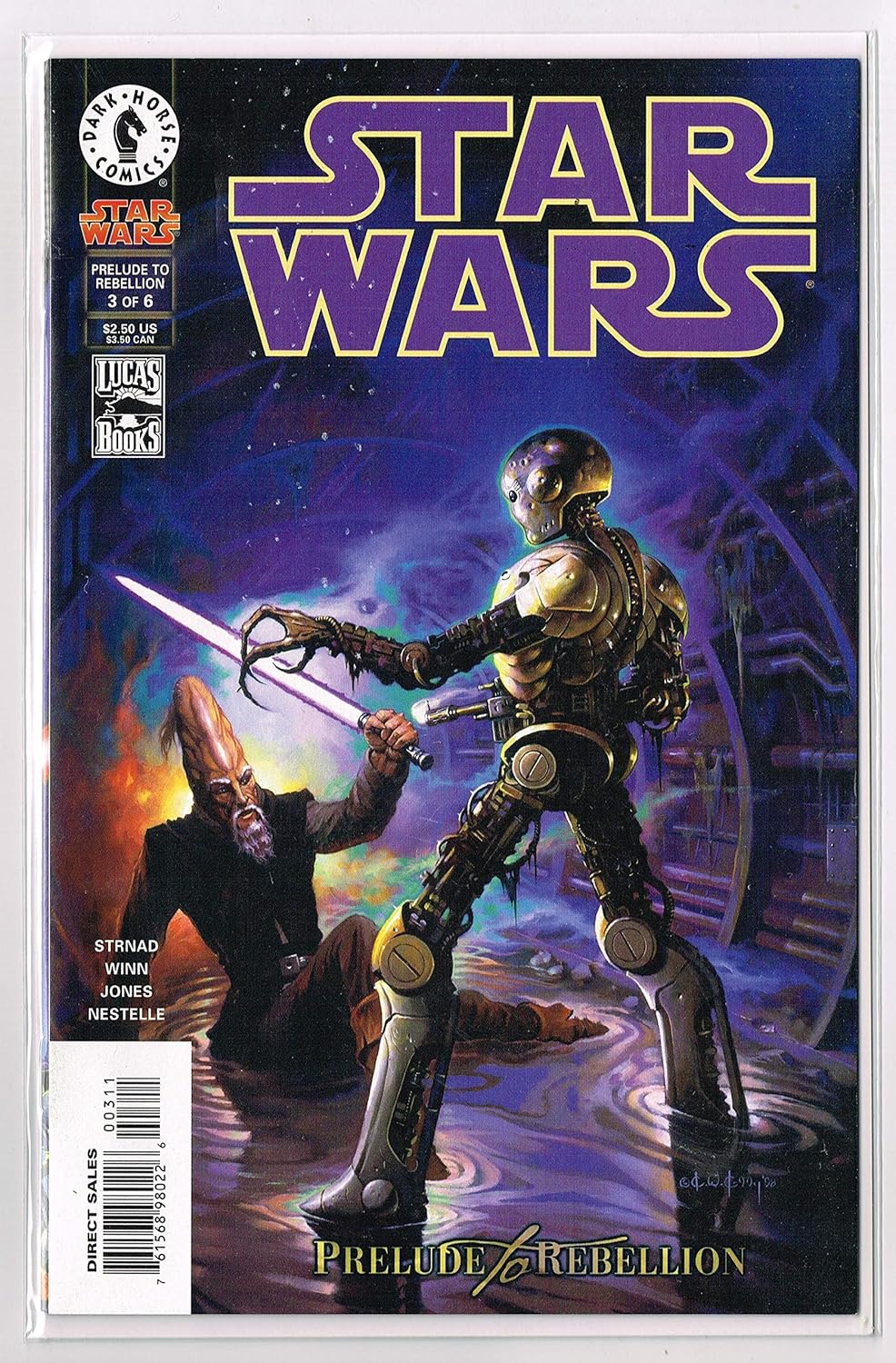 Amazon.com: Star Wars Prelude to Rebellion Number 3 of 6: Jan Strnad: Books